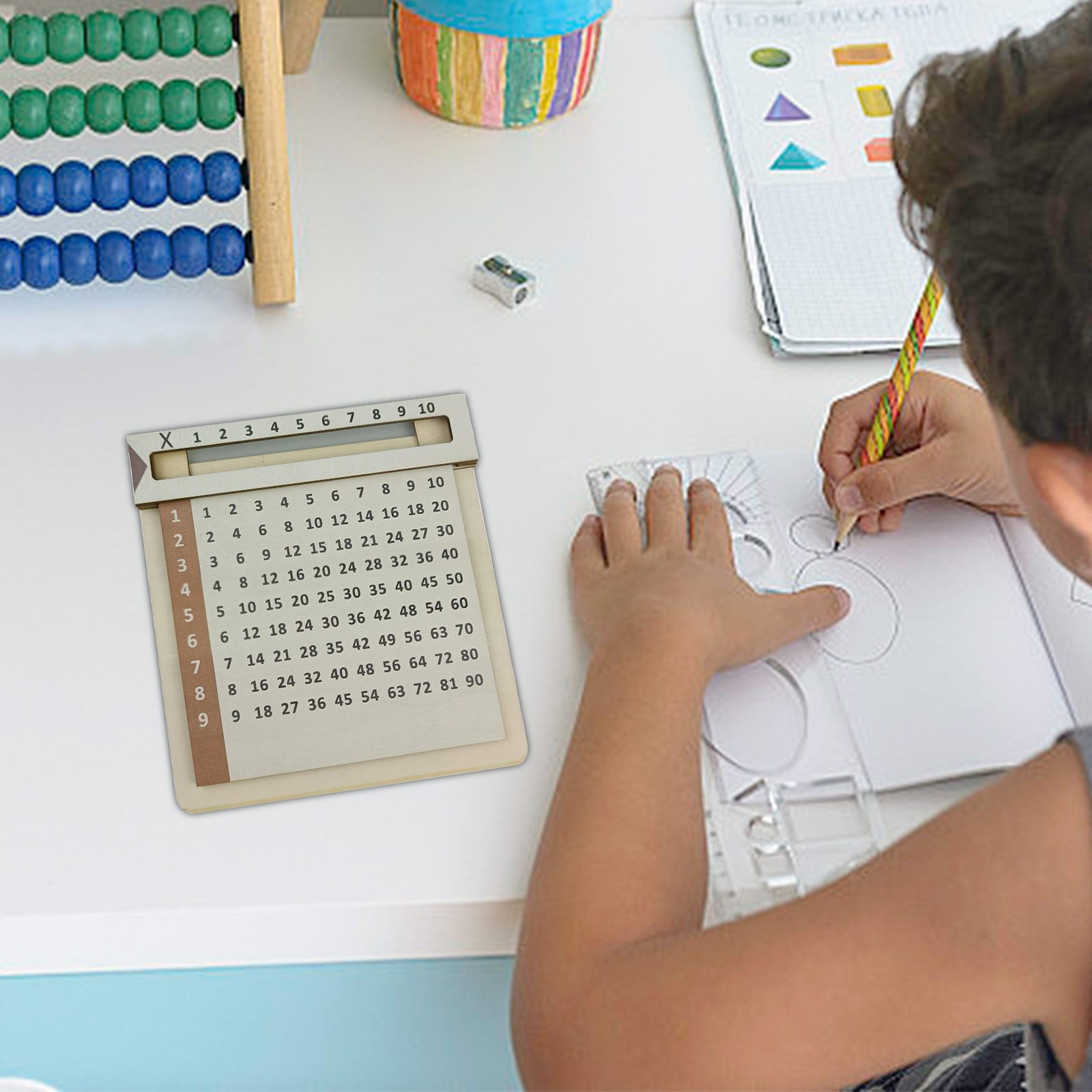 Cadorn Sliding Educational Multiplication Table - Interactive Math Learning Tool - Walmart.com