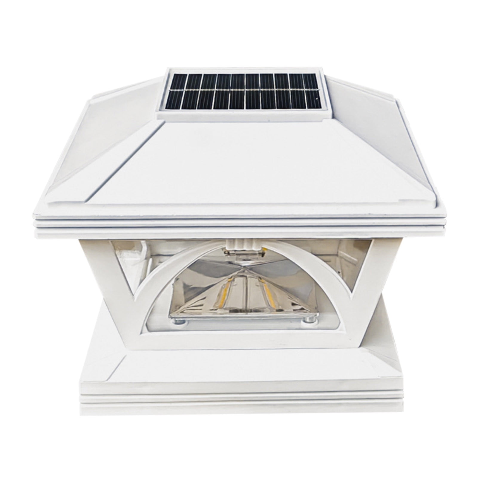 Cadorn Solar - Powered LED Column Headlight – Ideal Outdoor Lighting ...