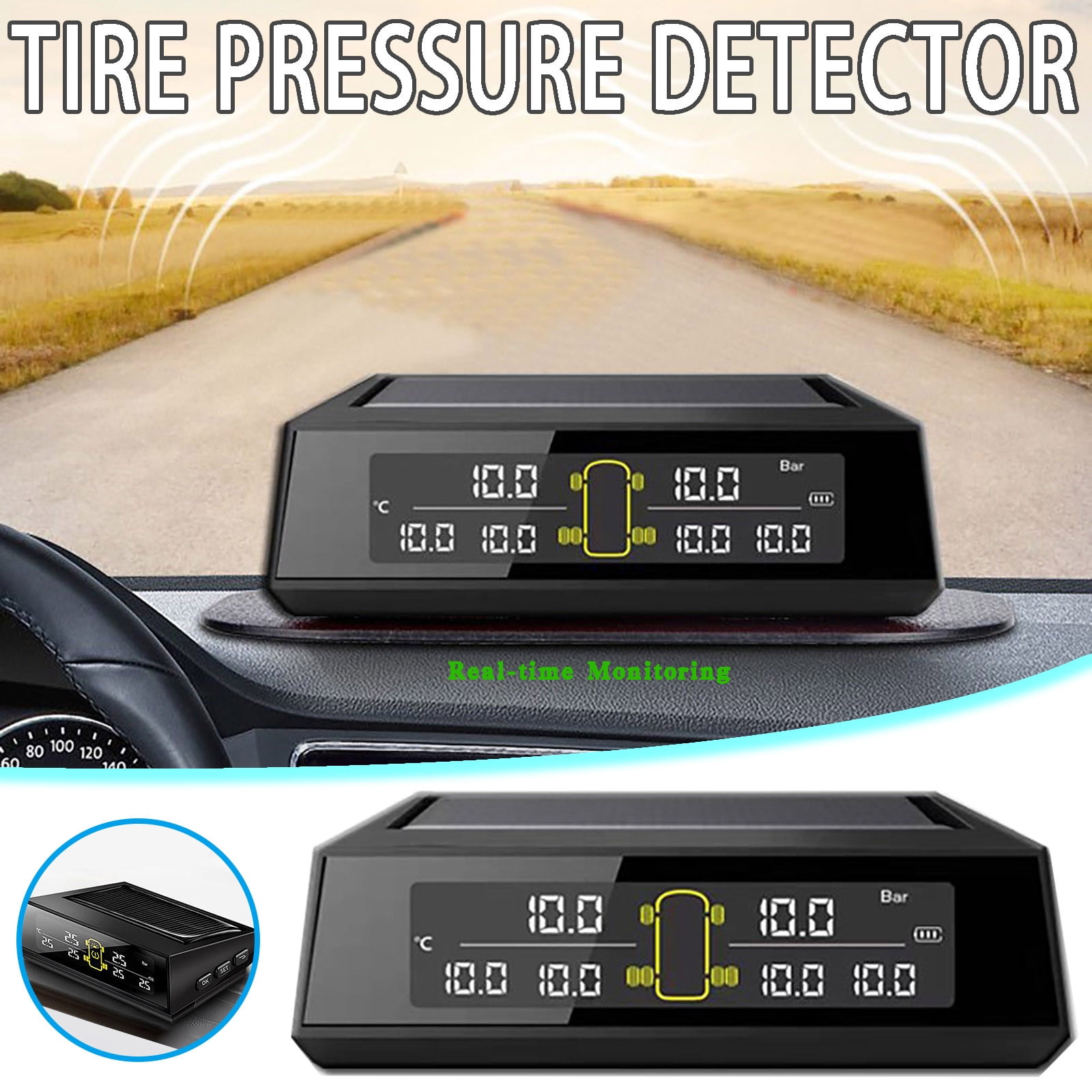 Cadorn Solar - Powered Wireless Universal TPMS for Trucks, Vans & Buses ...