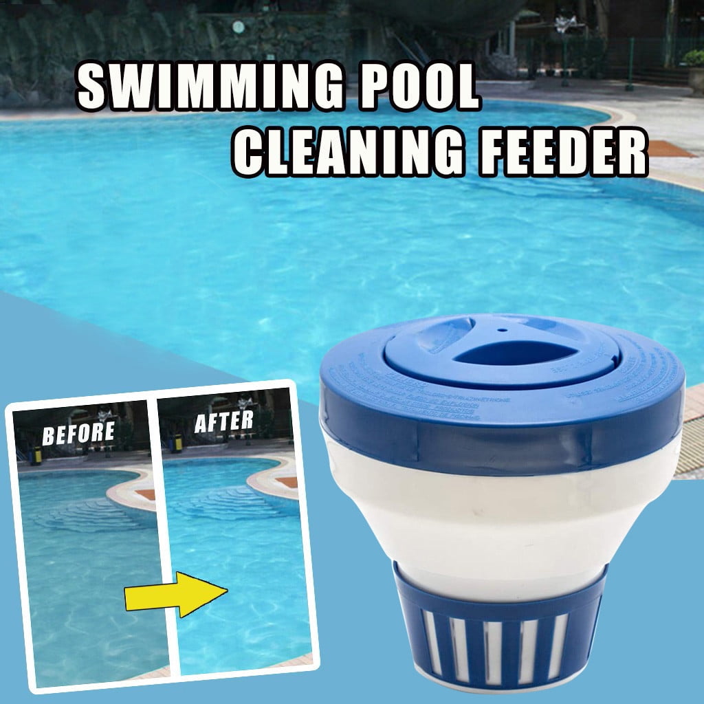 Cadorn Thickened Floating Pool Chemical Dispenser – Automatic Floating ...