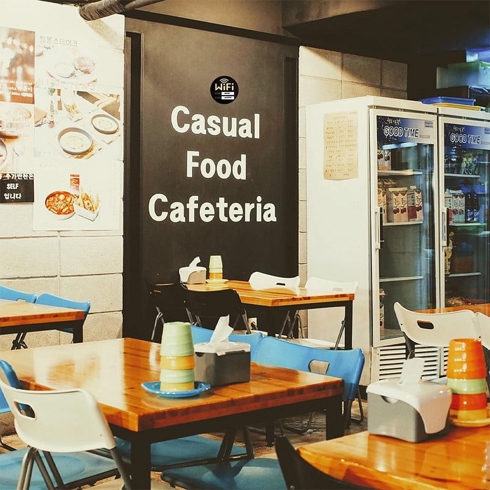 Cadorn WIFI Wall Sign - Acrylic/Writable Network Info Display for Home ...