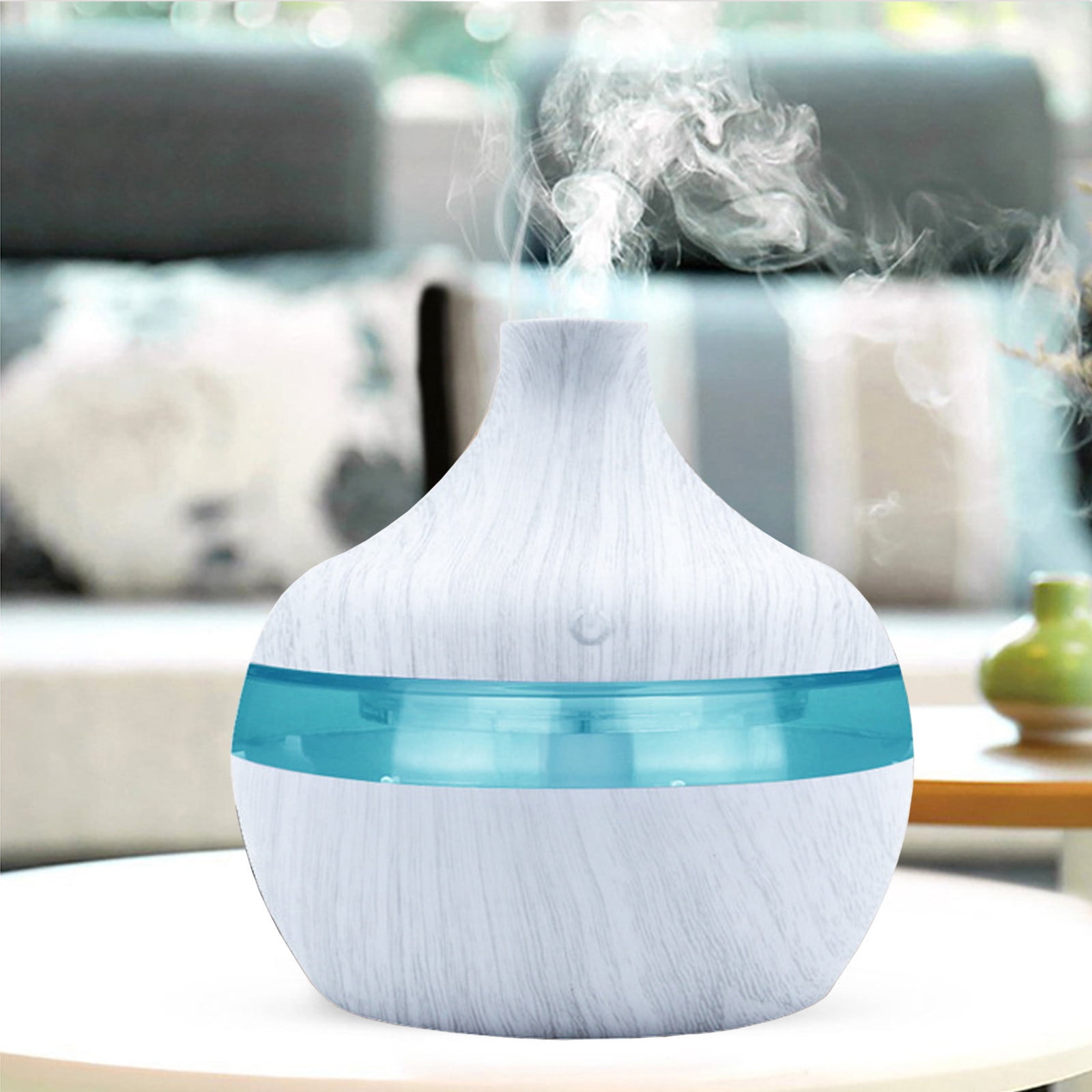 Cadorn White Vase - Shaped Humidifier, Ultrasonic Cool Mist Humidifier ...