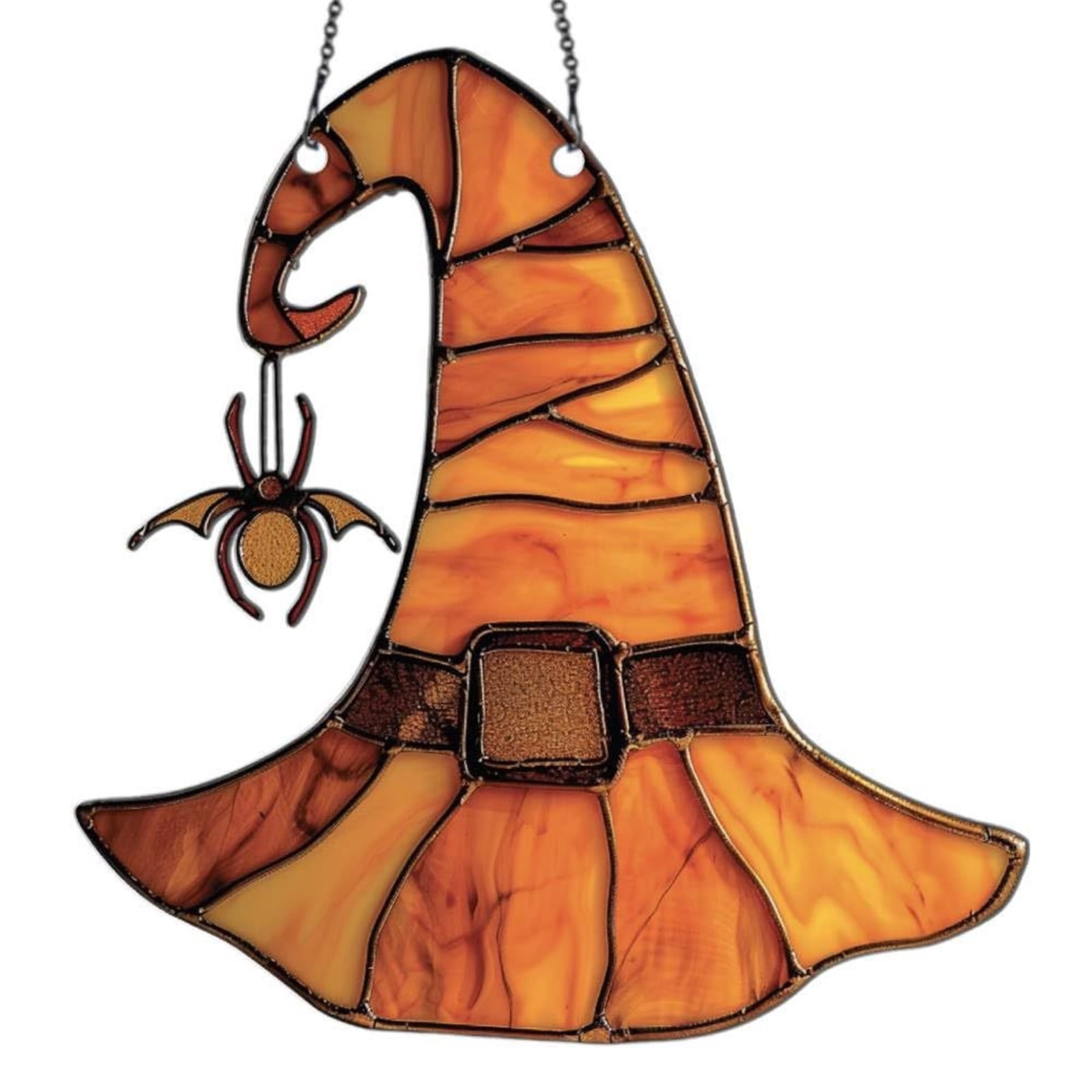 Cadorn Witch Hat Halloween Hanging Ornament - Acrylic Window Wall Decor ...