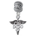 Caduceus - DO - Large Rope with Cross Beads Charm Bead - Walmart.com