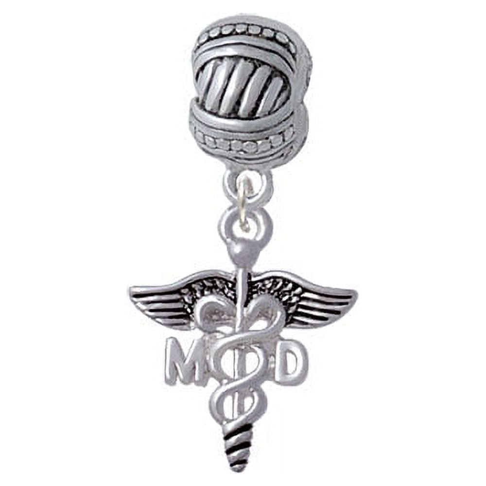 Caduceus - MD - Large Rope with Cross Beads Charm Bead - Walmart.com