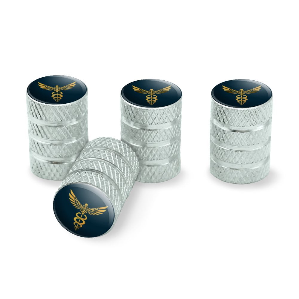 Caduceus Medical Symbol Doctor Nurse EMT Tire Rim Wheel Aluminum Valve ...