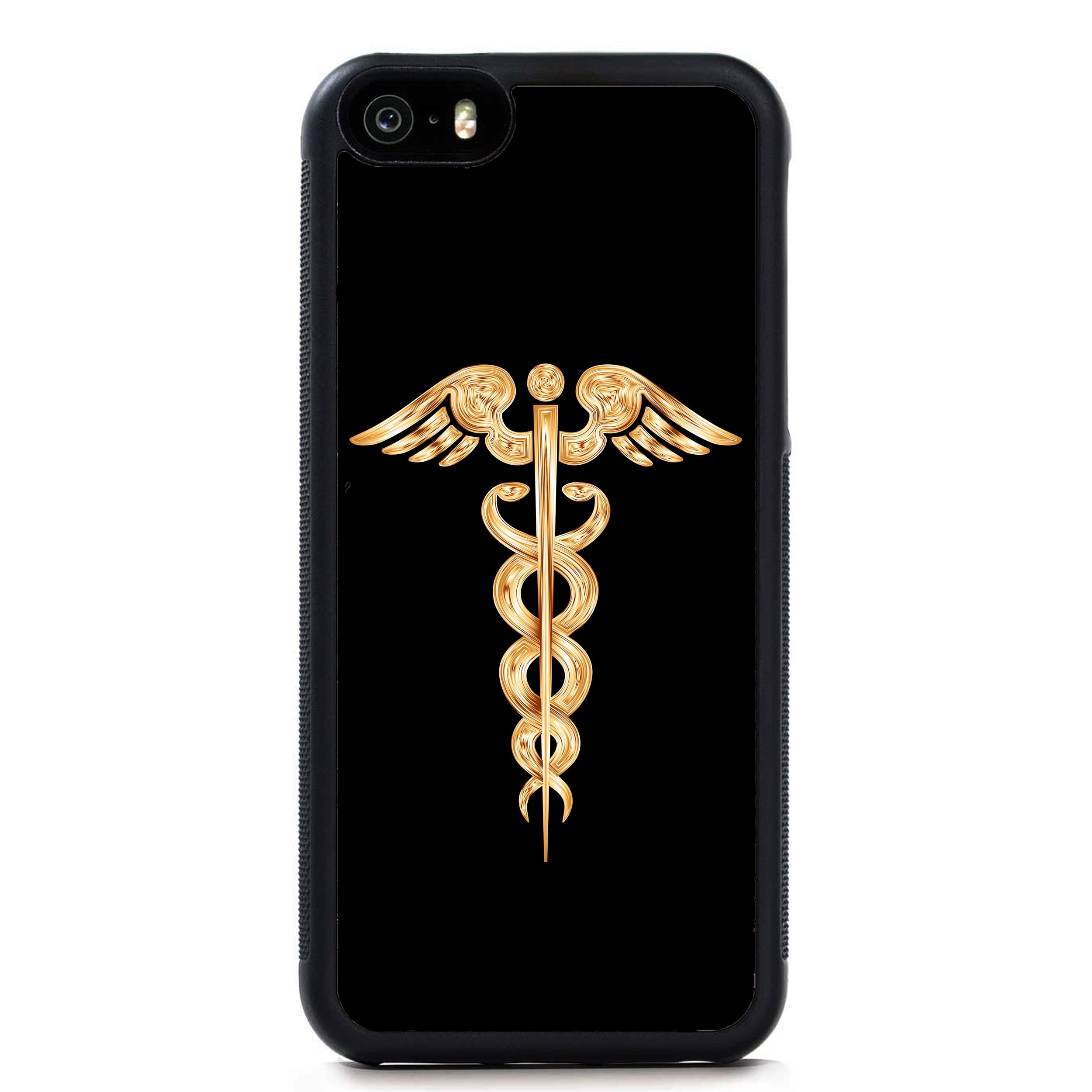 Caduceus Sign Doctor Nurse Medical Assistant Slim Shockproof Rubber ...