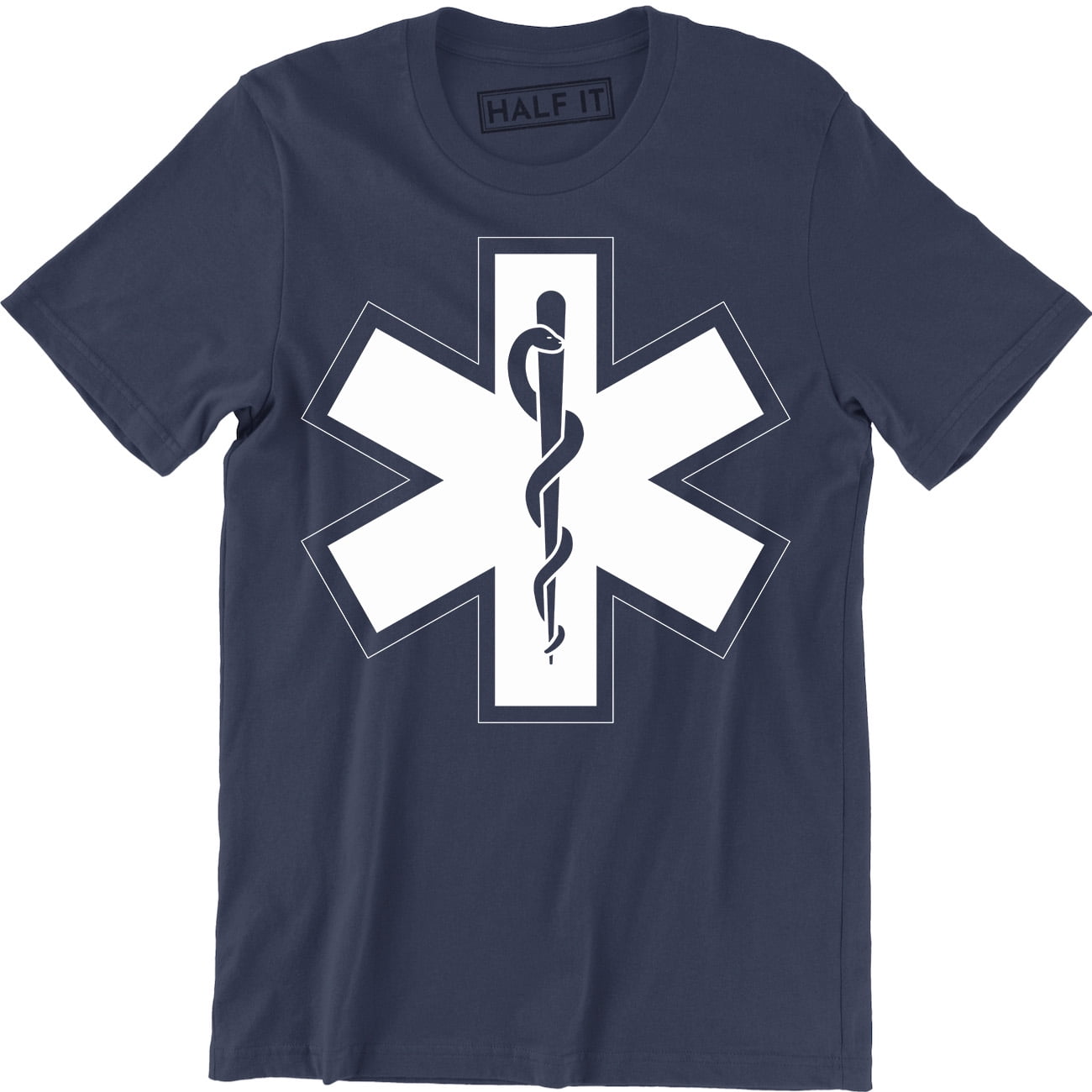 Caduceus Symbol - Nurse Doctors Medic Men's Short Sleeve T-Shirt ...