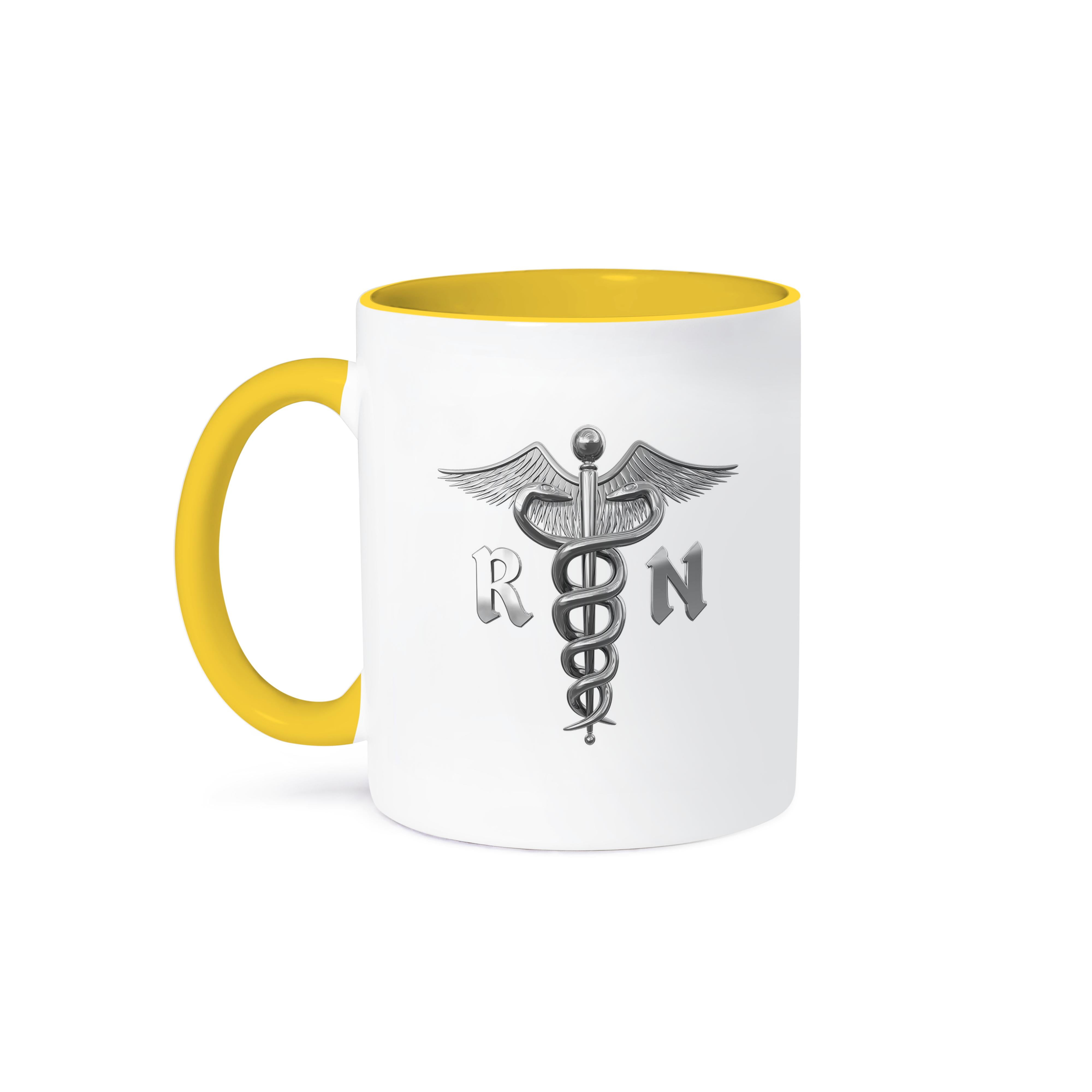 3dRose, Caduceus of Hermes or Rod Of Asclepius, nursing medical symbol ...