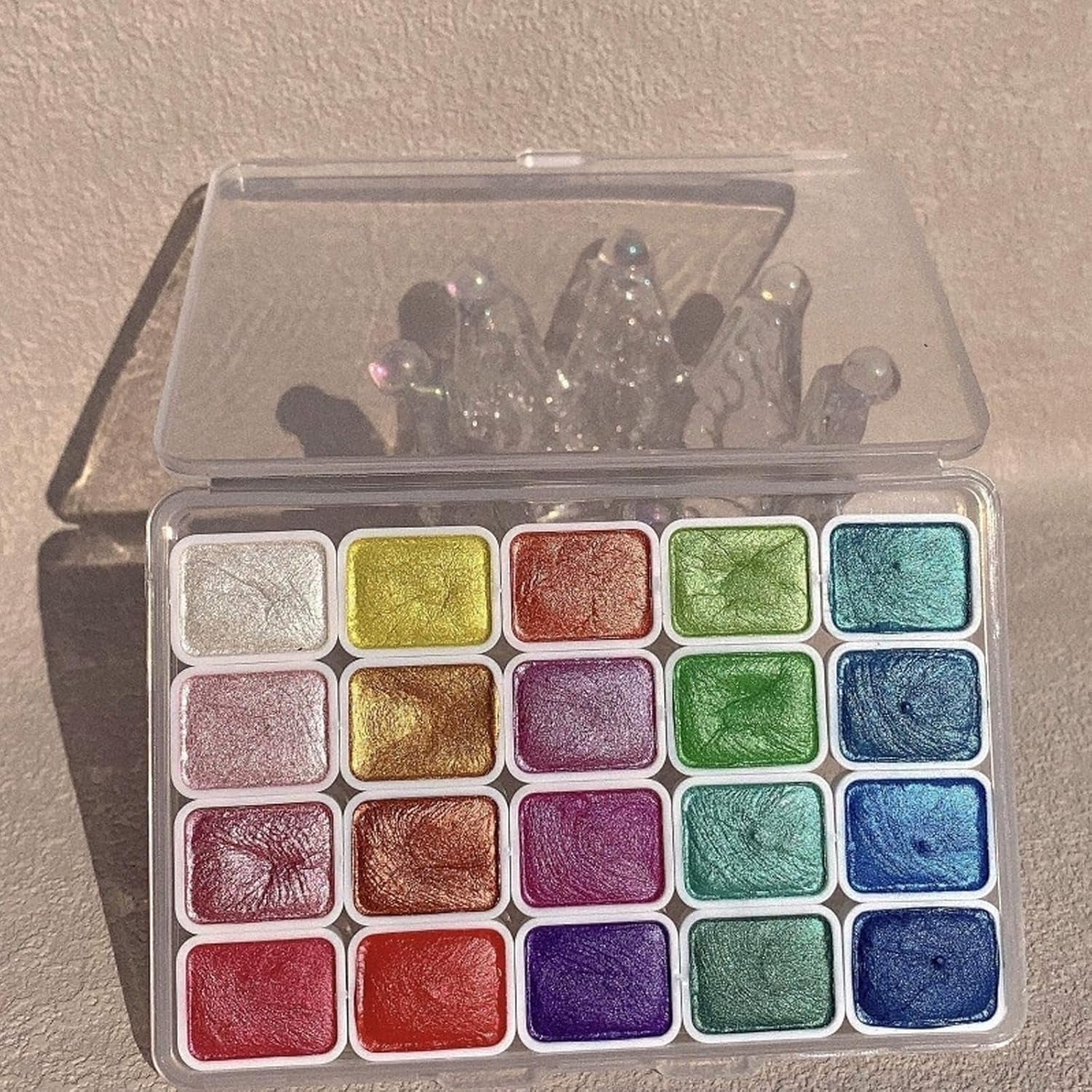 Caedrea Kolorful - Powder Mineral Pearl Pigment Art Watercolor, 3 ...