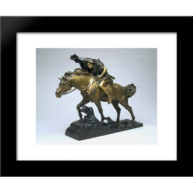 Caesar Crossing the Rubicon 20x24 Framed Art Print by Jean-Leon Gerome ...