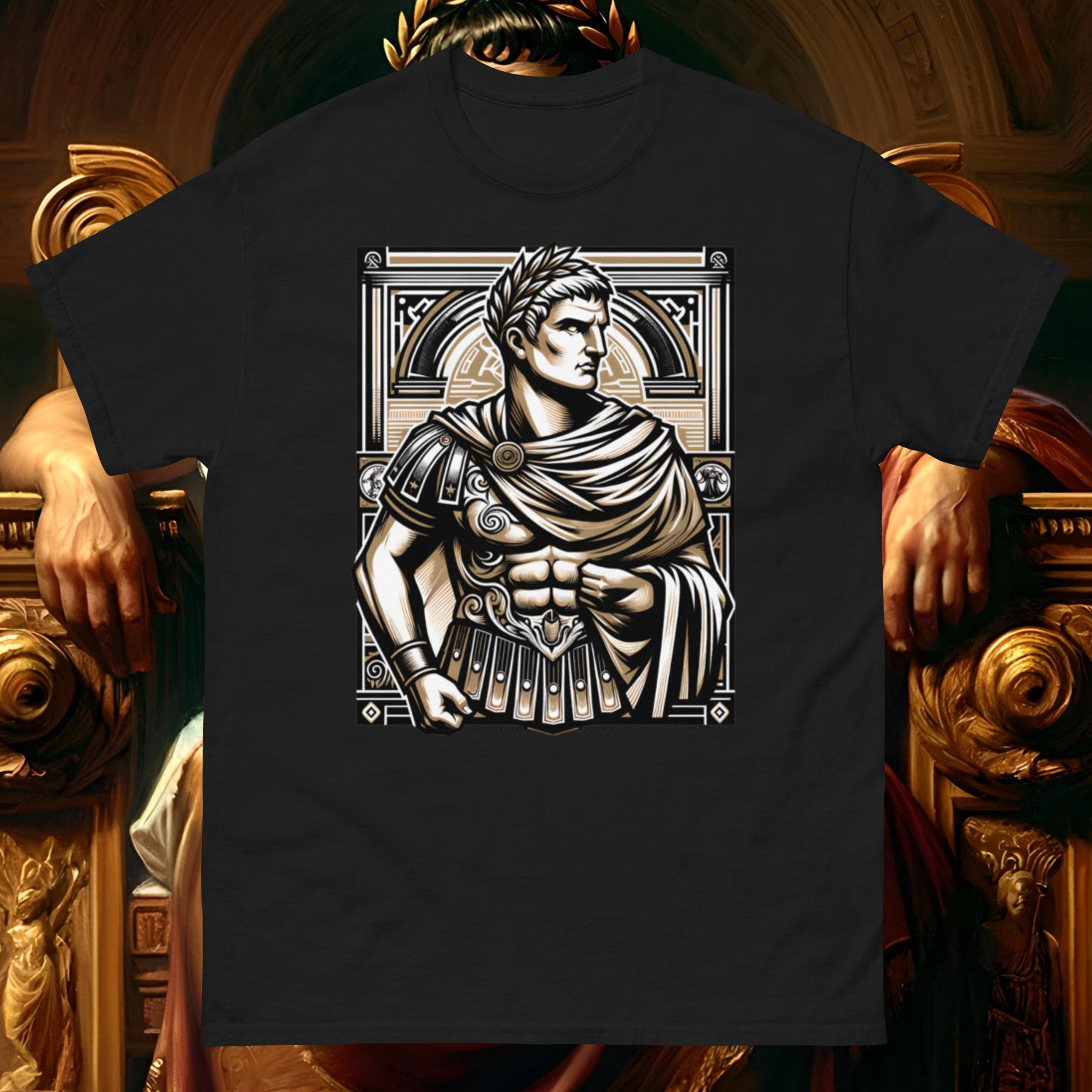 Caesar Emperor T-Shirt – Conqueror of Empires, Icon of Rome - Walmart.com