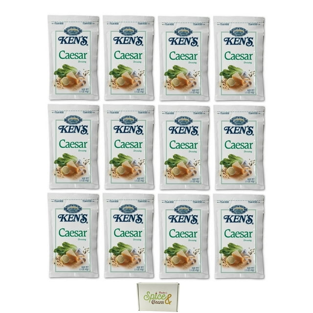 Caesar Salad Dressing Packets | Gluten Free | Pack of 12 - Walmart.com