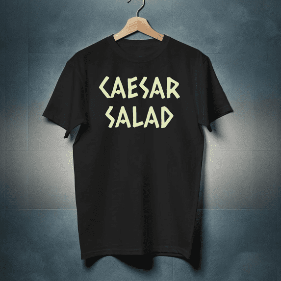 Caesar Salad Funny Food Graphic Unisex T Shirt for Salad and Cooking ...