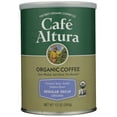 Café Altura, Decaf Regular Roast, Medium Roast, Organic Ground Coffee ...