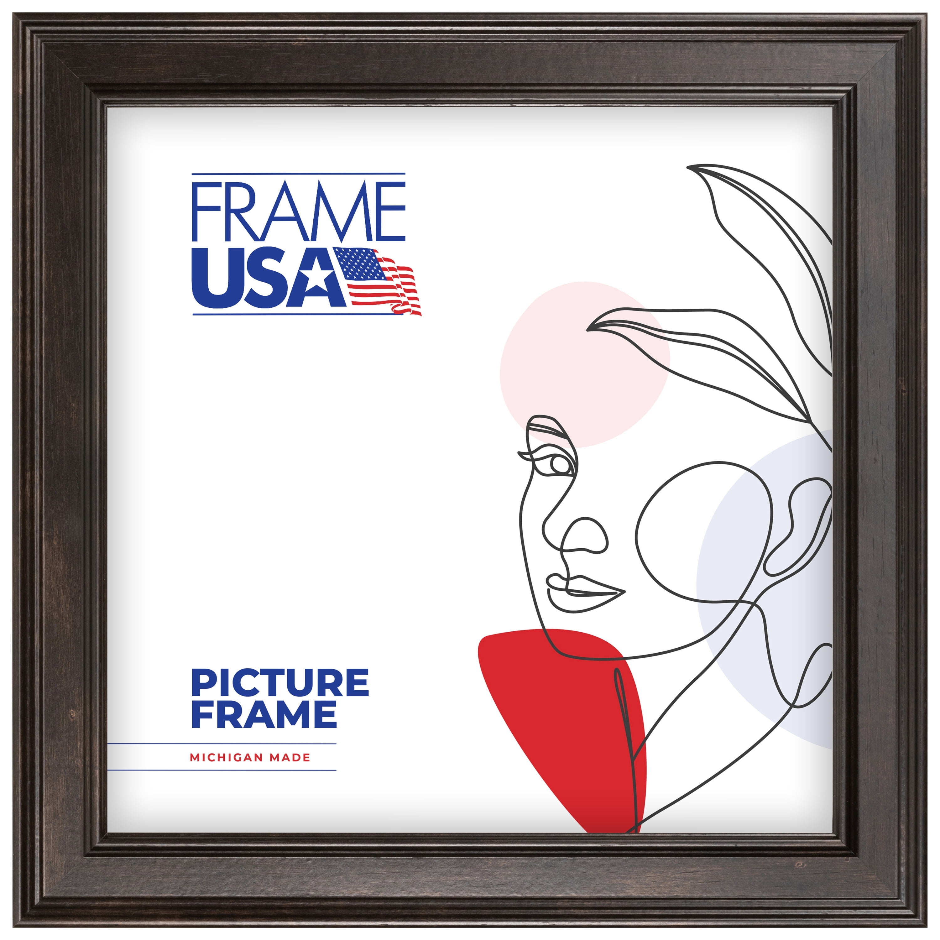 Café Beveled Espresso 12x12 Inch Picture Frame - Walmart.com