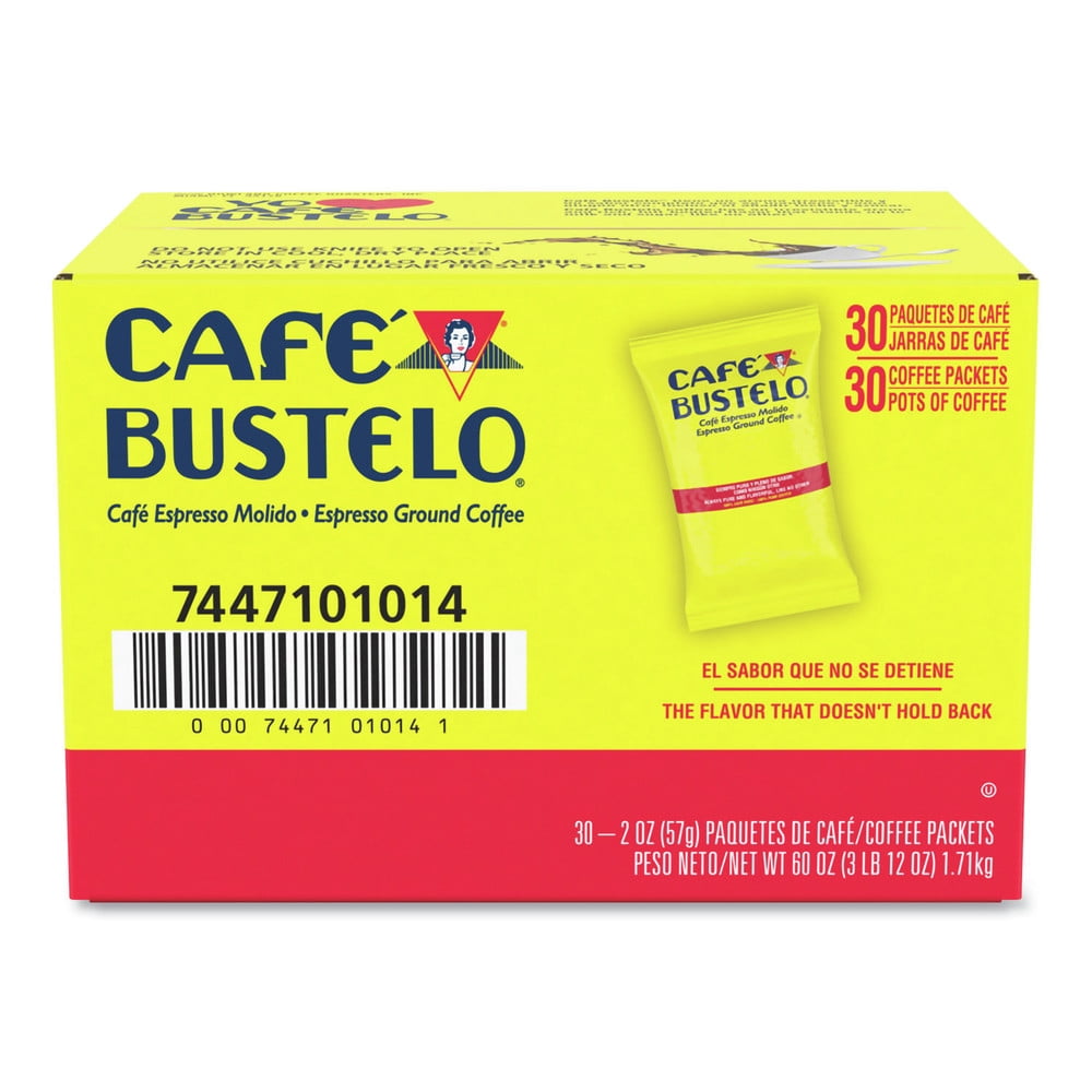 Café Bustello Coffee, Espresso, 2oz, 30 Ct - Walmart.com