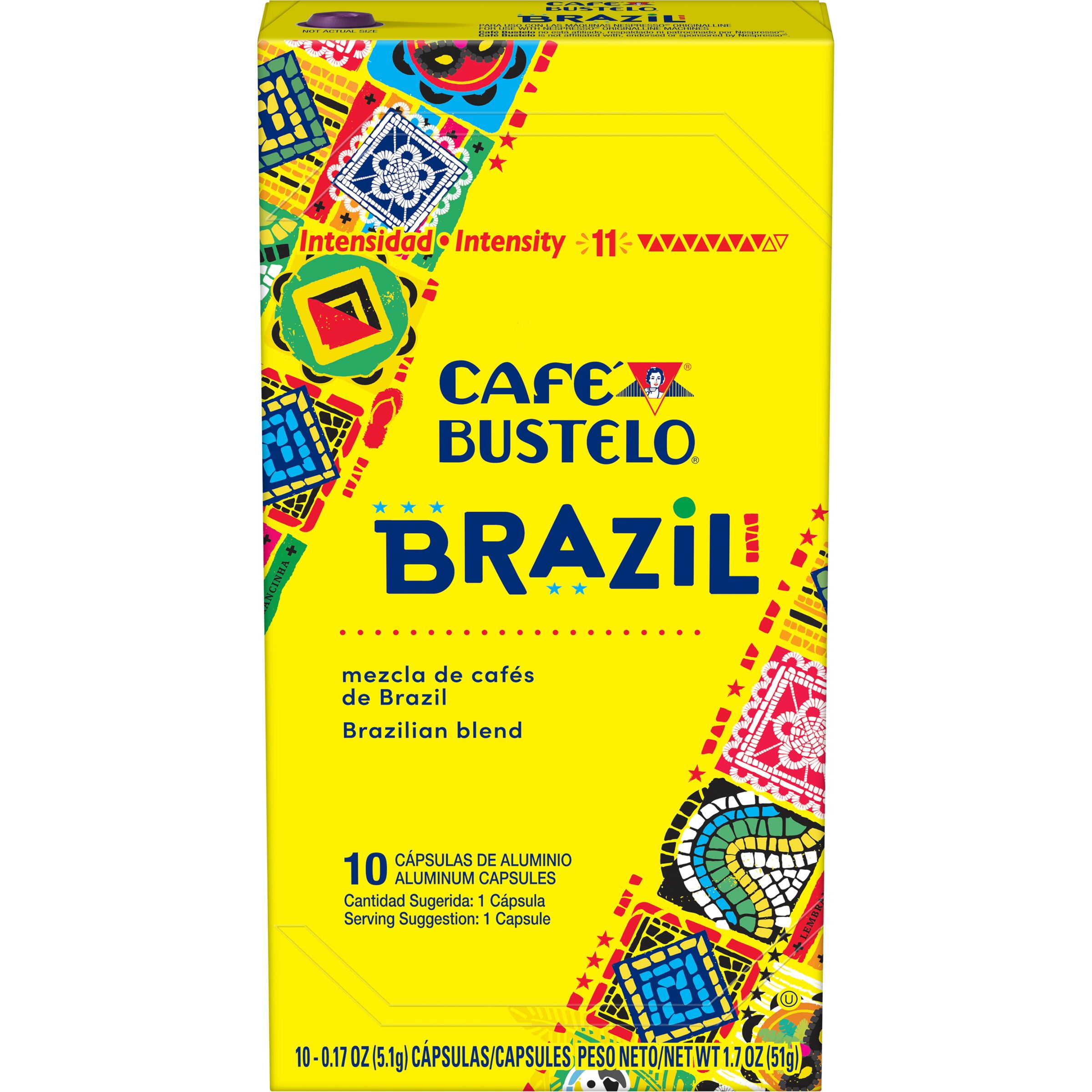 Caf Bustelo Brazil Espresso Capsules, 10 Ct. - Walmart.com