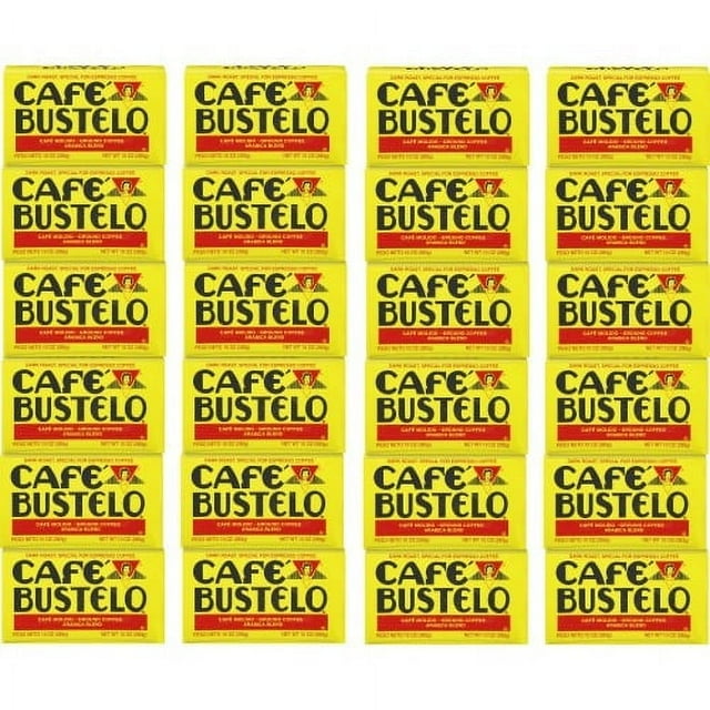 Caf Bustelo Dark Roast Espresso Ground Coffee, Arabica Blend, 10 oz Can ...
