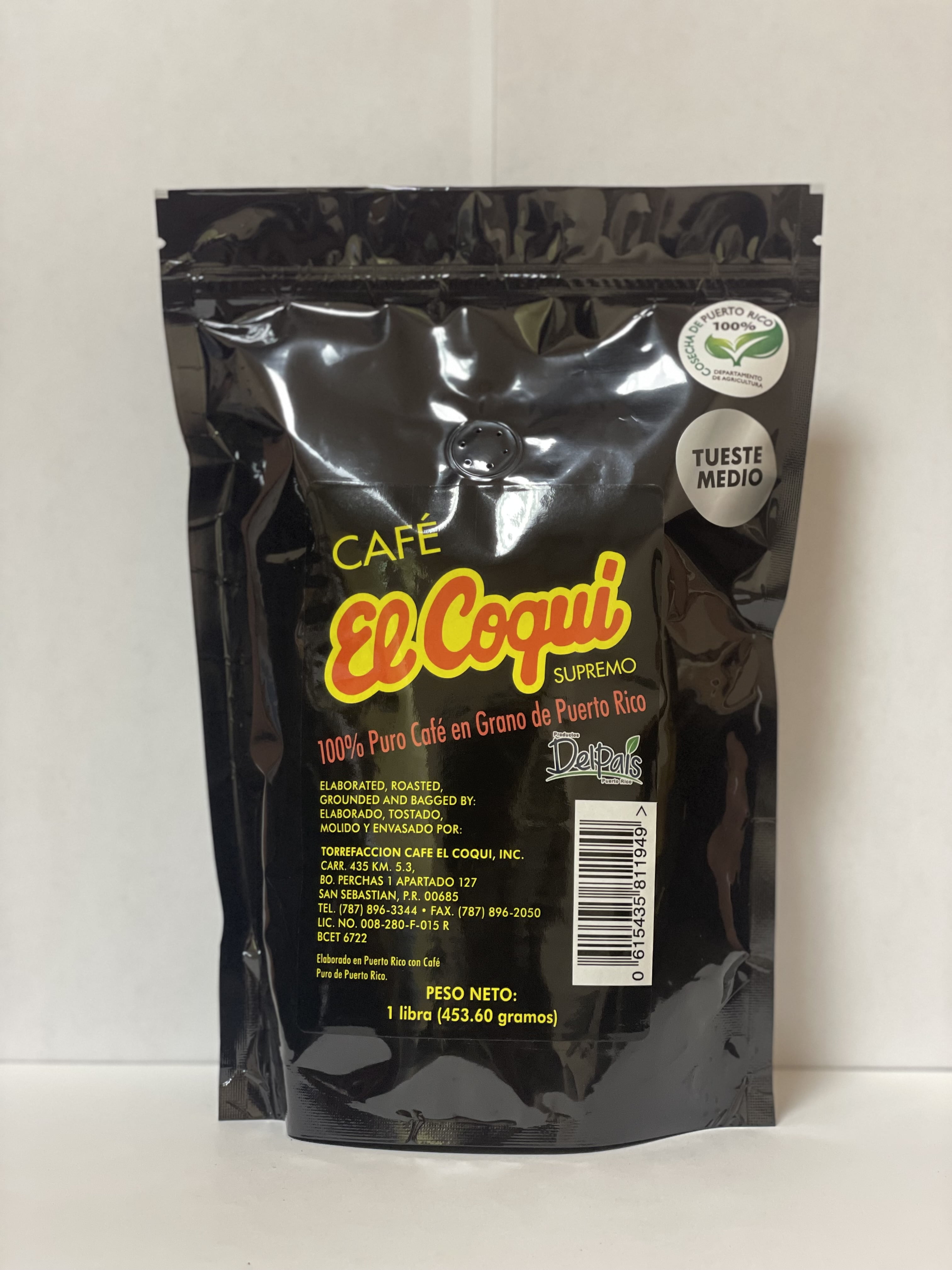 Café El Coqui Supremo En Granos - Walmart.com