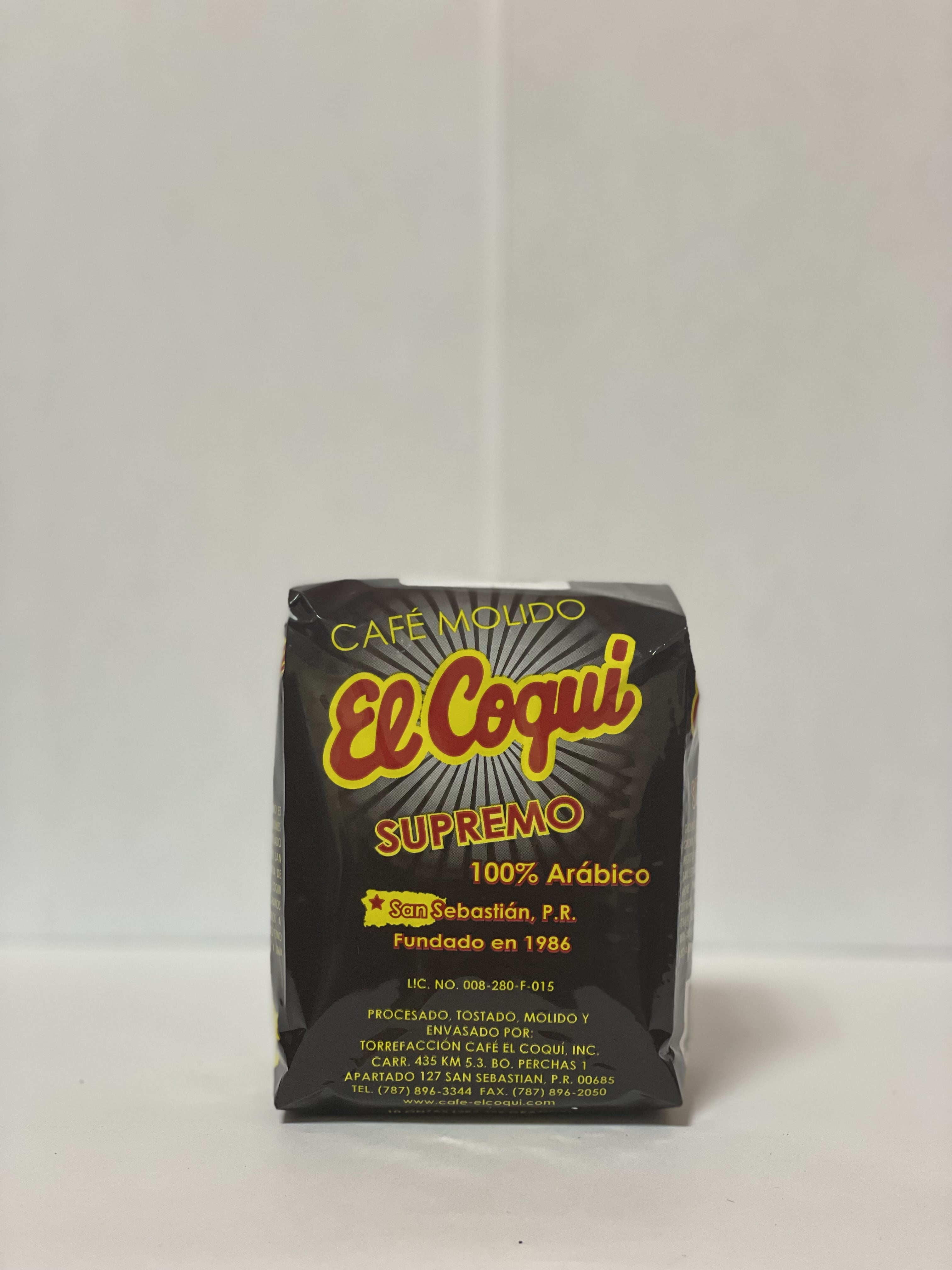 Café El Coqui Supremo Molido 10 ounces - Walmart.com