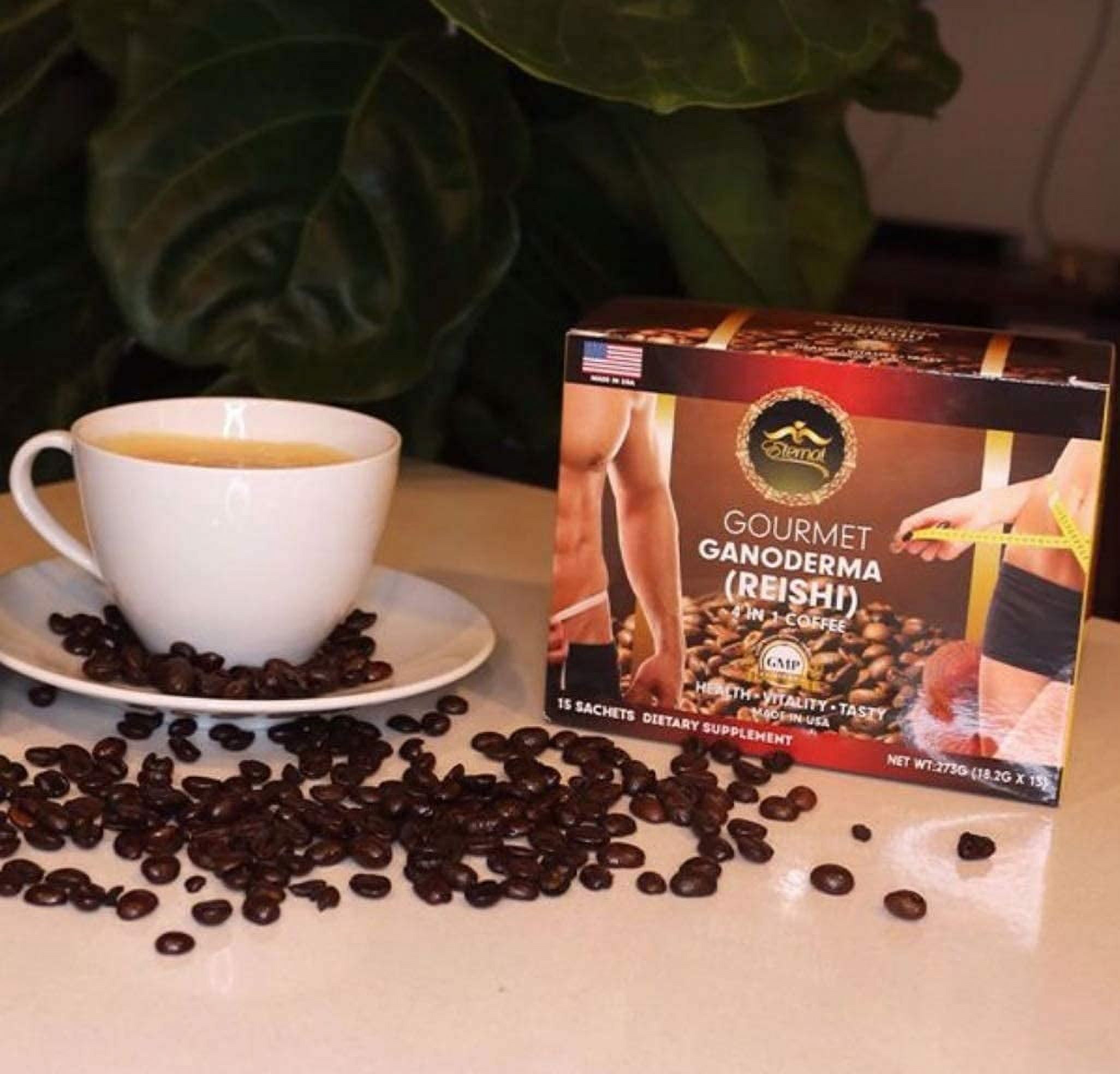 CAFÉ GANODERMA (REISHI) 4 in 1 Coffee - 3 PACK - Walmart.com