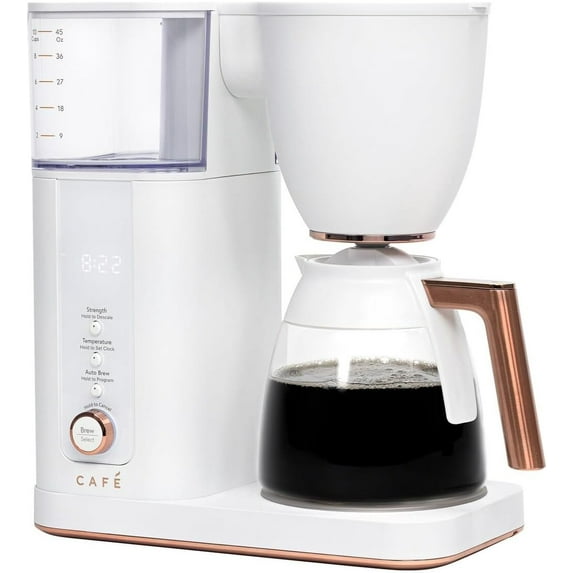Café Specialty Drip Coffee Maker | 10-Cup Insulated Thermal Carafe | WiFi Enabled Voice-to-Brew ...