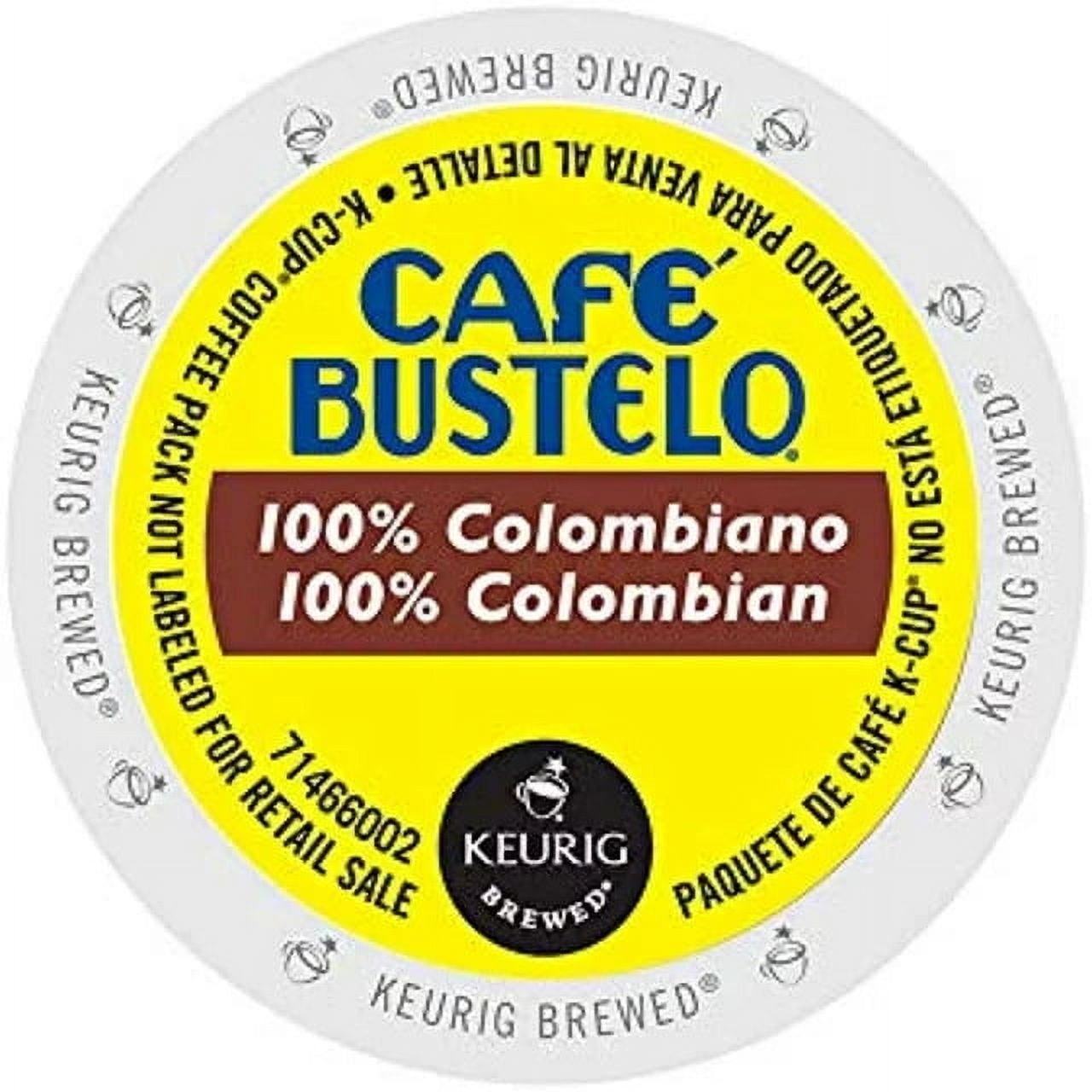 Cafe Bustelo 100 Percent Colombian K-Cups, 24/Box - Walmart.com