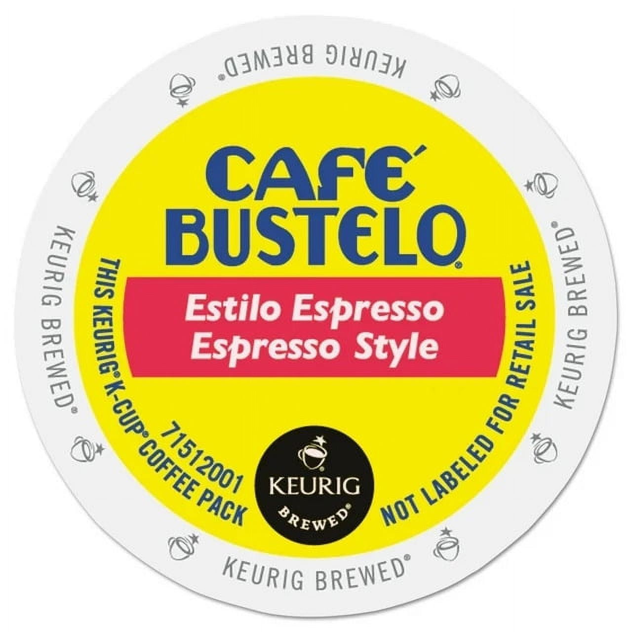Espresso Pods Café Bustelo Instant Coffee Single Serve Packets, 6 Count ...