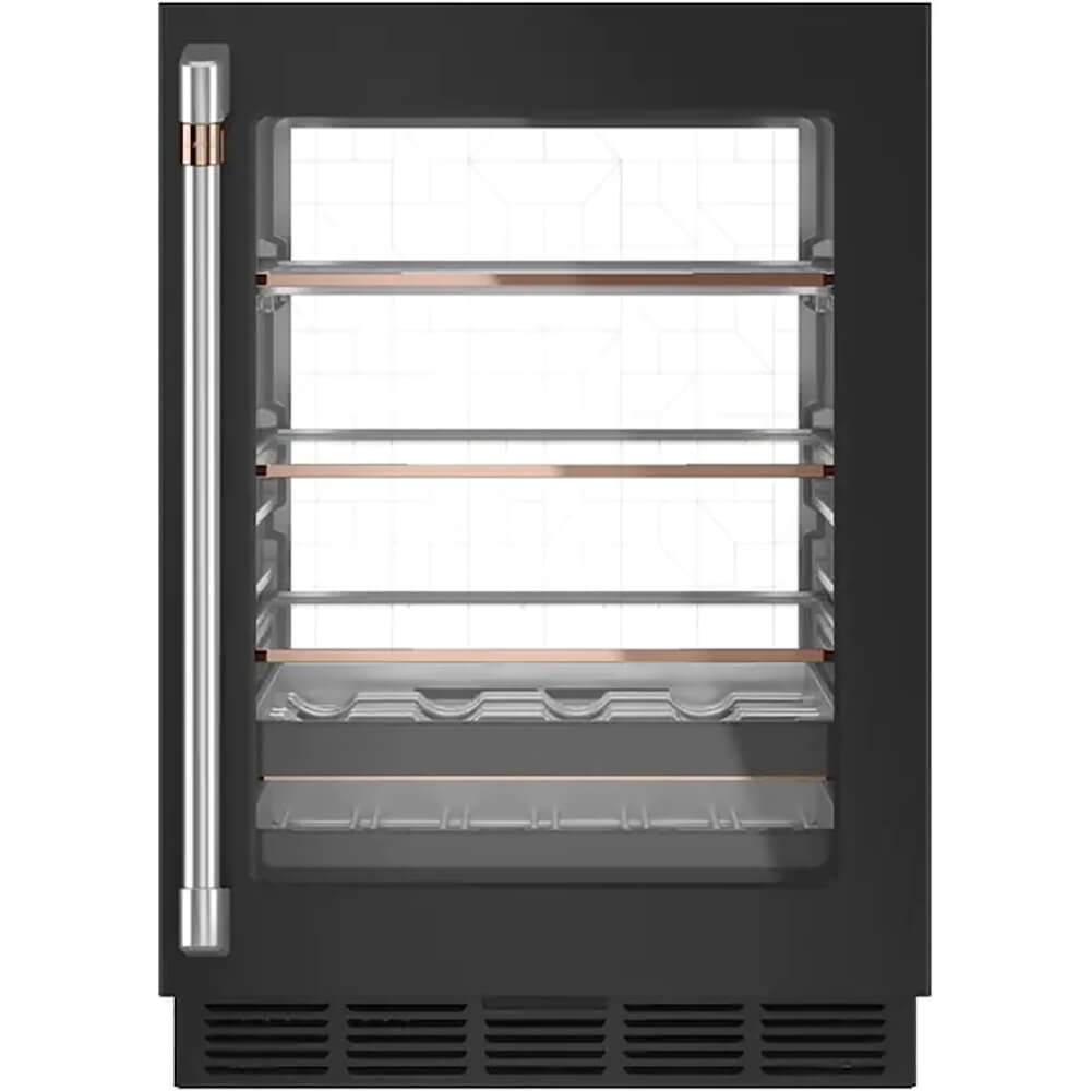 CAFE CCP06BP3PD1 Built-in Beverage Refrigerator, Beer and Wine Chiller ...