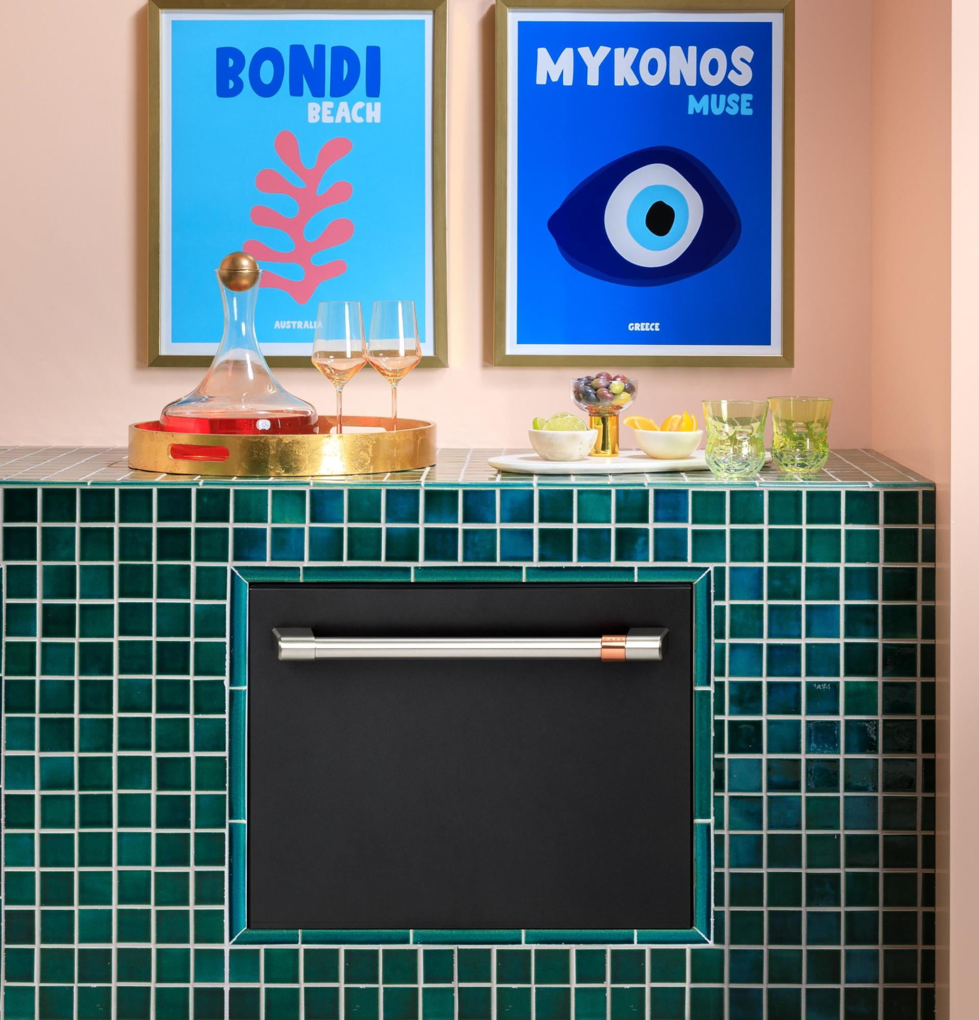 Cafe Cdd220pw 24" Wide 7 Place Setting Built-In Single Drawer ...