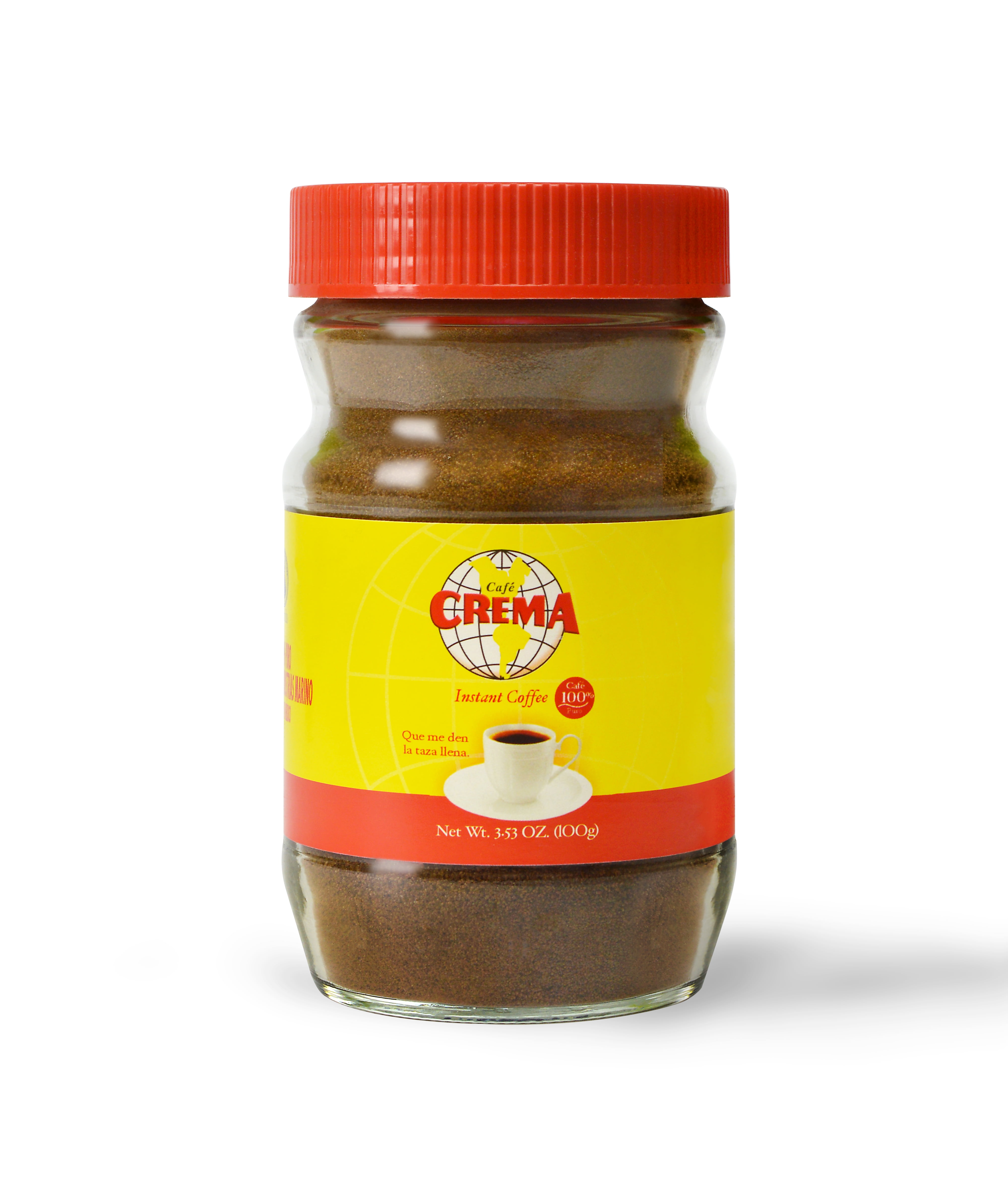 Cafe Crema Instant Regular Coffee, 3.5 oz Jar - Walmart.com