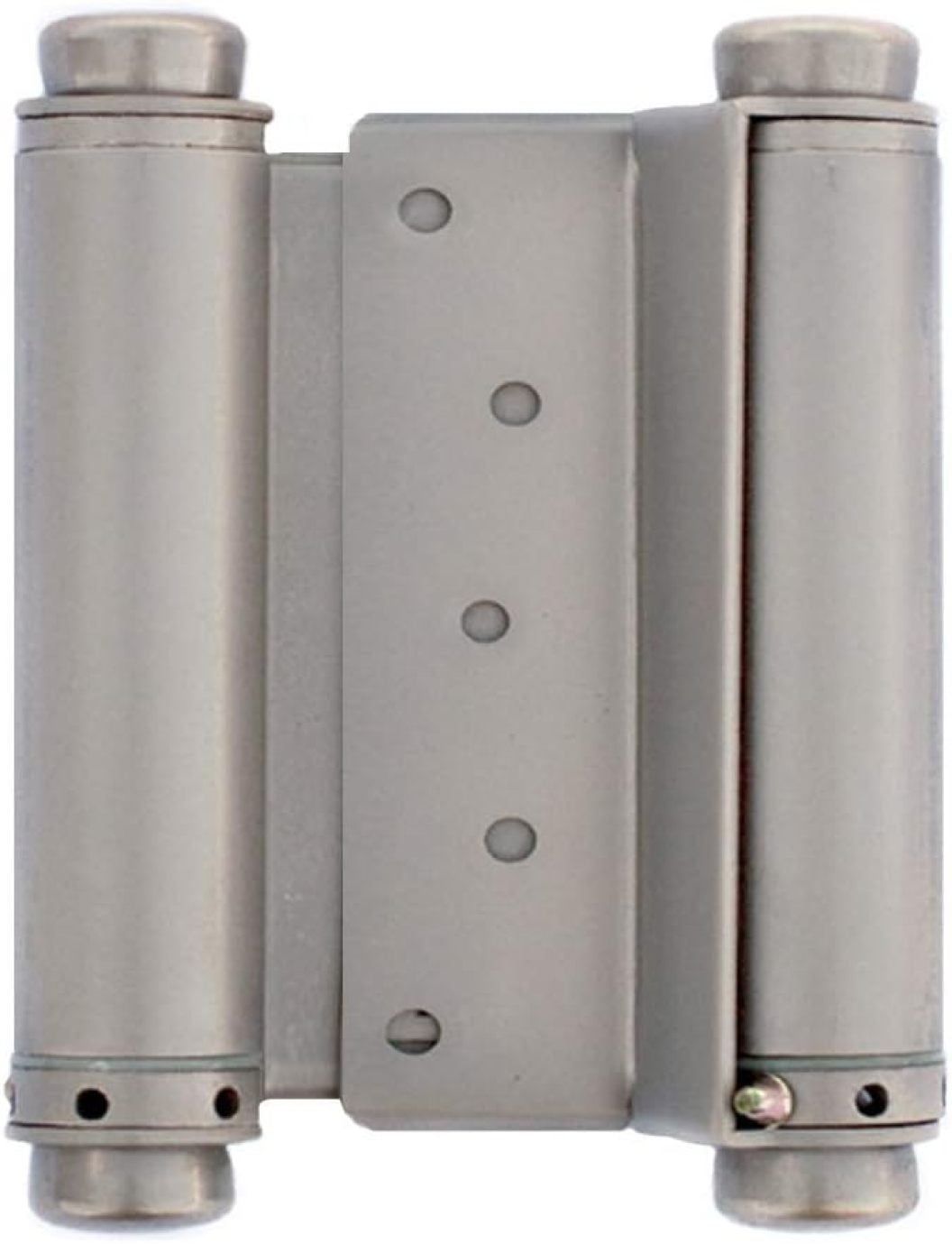 Cafe Door 5" Spring Hinge in Satin Nickel Finish, Double Acting Barrel ...