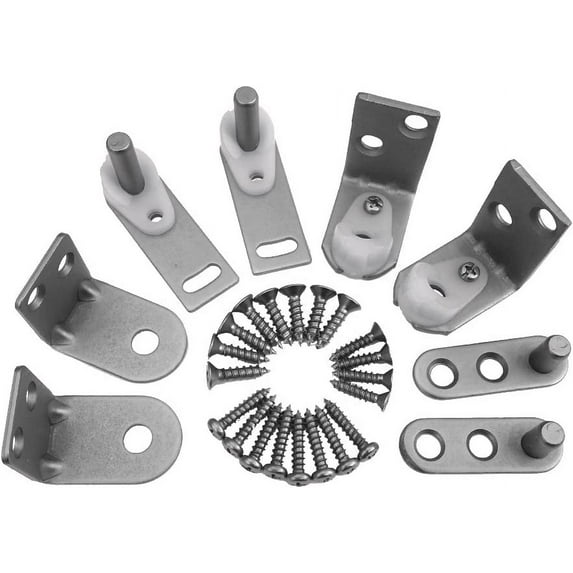 Cafe Door Hinges by Cafe Doors Emporium | Double Acting Hinge in Satin ...