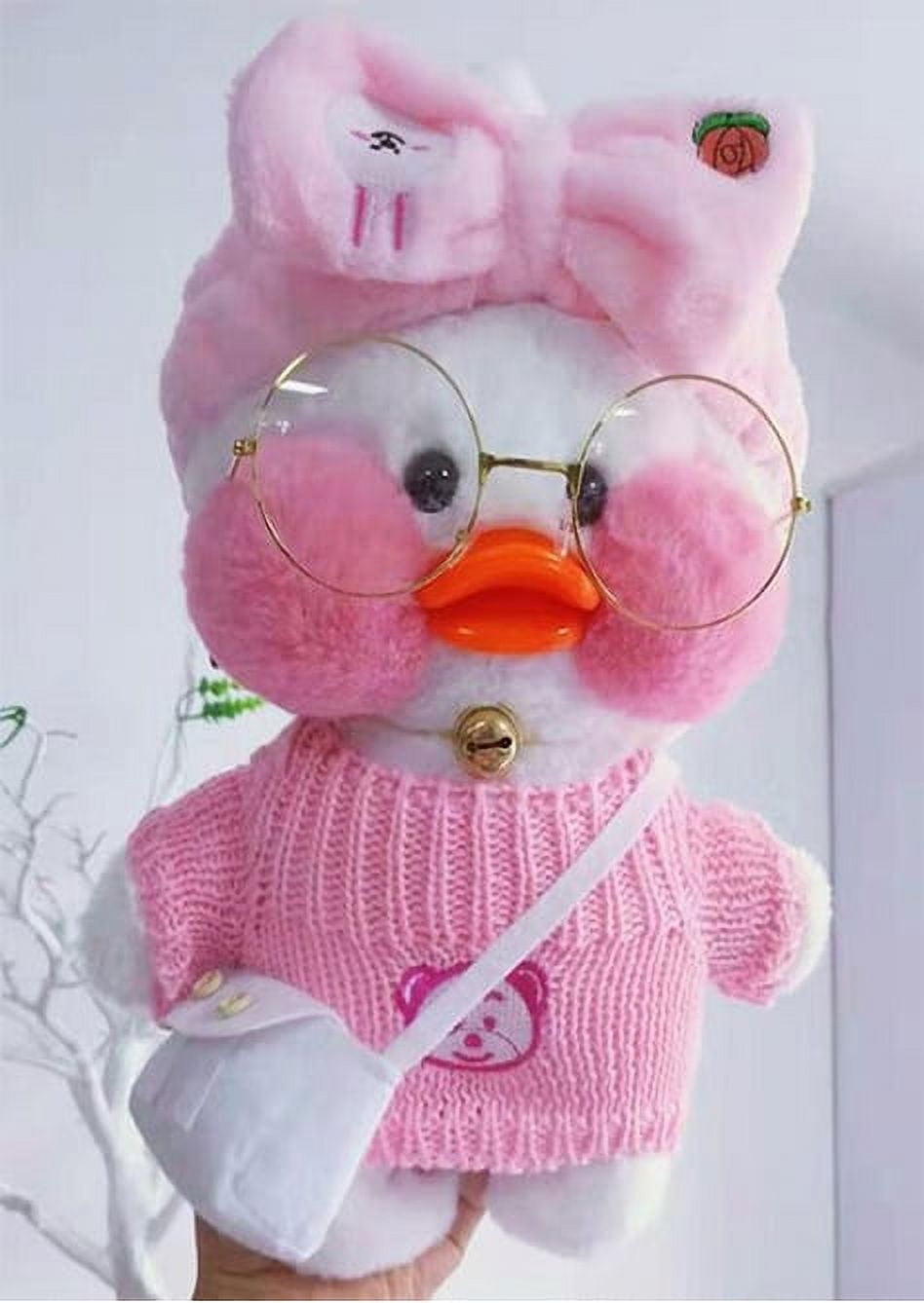 Cafe Duck 30cm Little Yellow Duck Cute Pillow Plush Toy Stuffed Doll ...