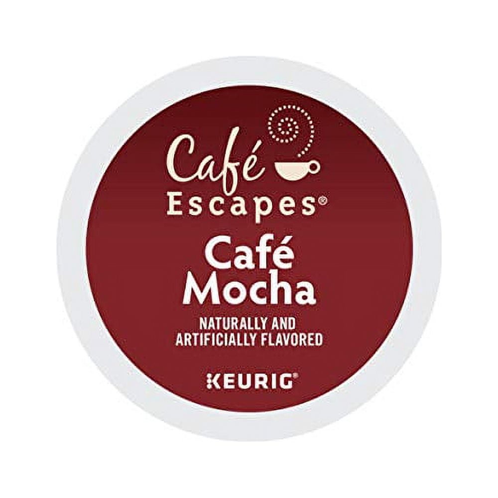 Cafe Escapes Chocolate Cafe Mocha Coffee Beverage, Keurig K-Cup Pods ...