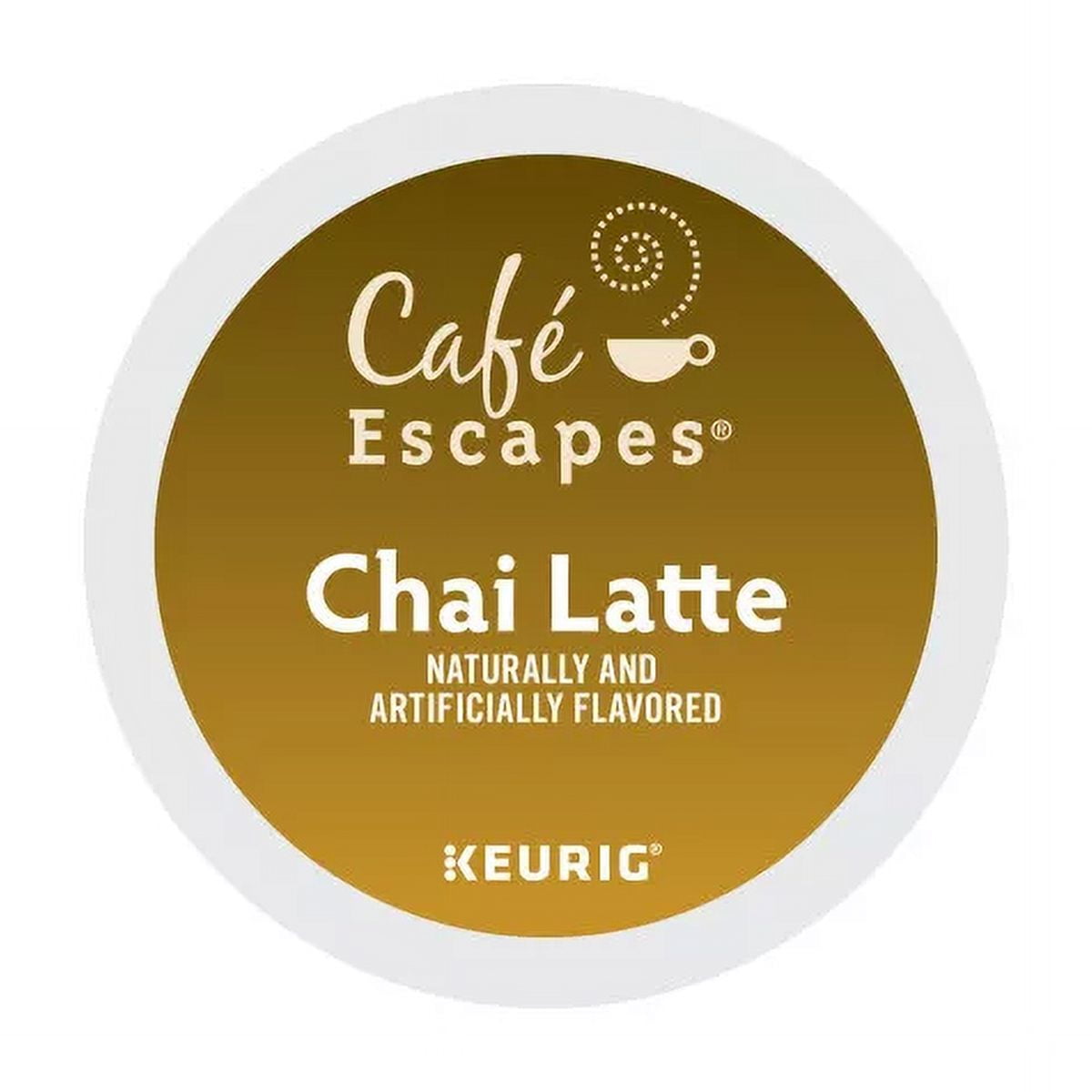 Cafe Escapes Chai Latte, 120 K-Cup Pod - Walmart.com