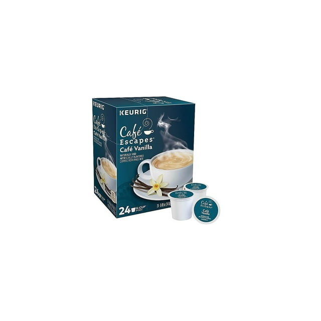Cafe Escapes, Chai Latte Tea Beverage, Single-Serve Keurig K-Cup Pods ...