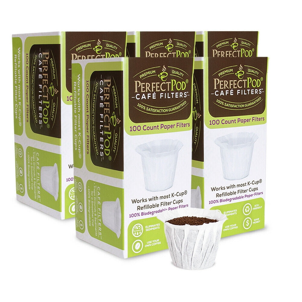 Perfect Pod Biodegradable Cafe Filters for K Cups | Universal ...