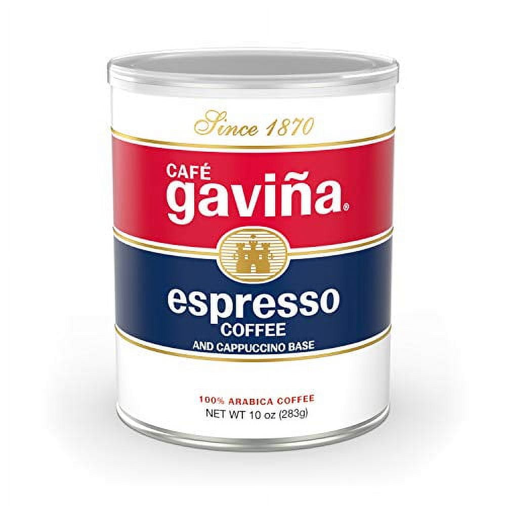 Cafe Gavina Espresso Roast Regular Ground Coffee, 100% Arabica, 10 ...
