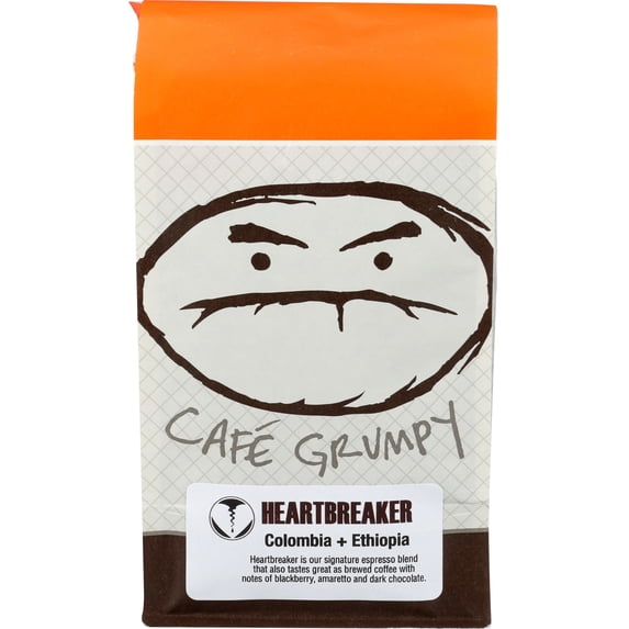 Cafe Grumpy Heartbreaker Blend, Whole Bean Coffee, 12 oz Bag - Walmart.com