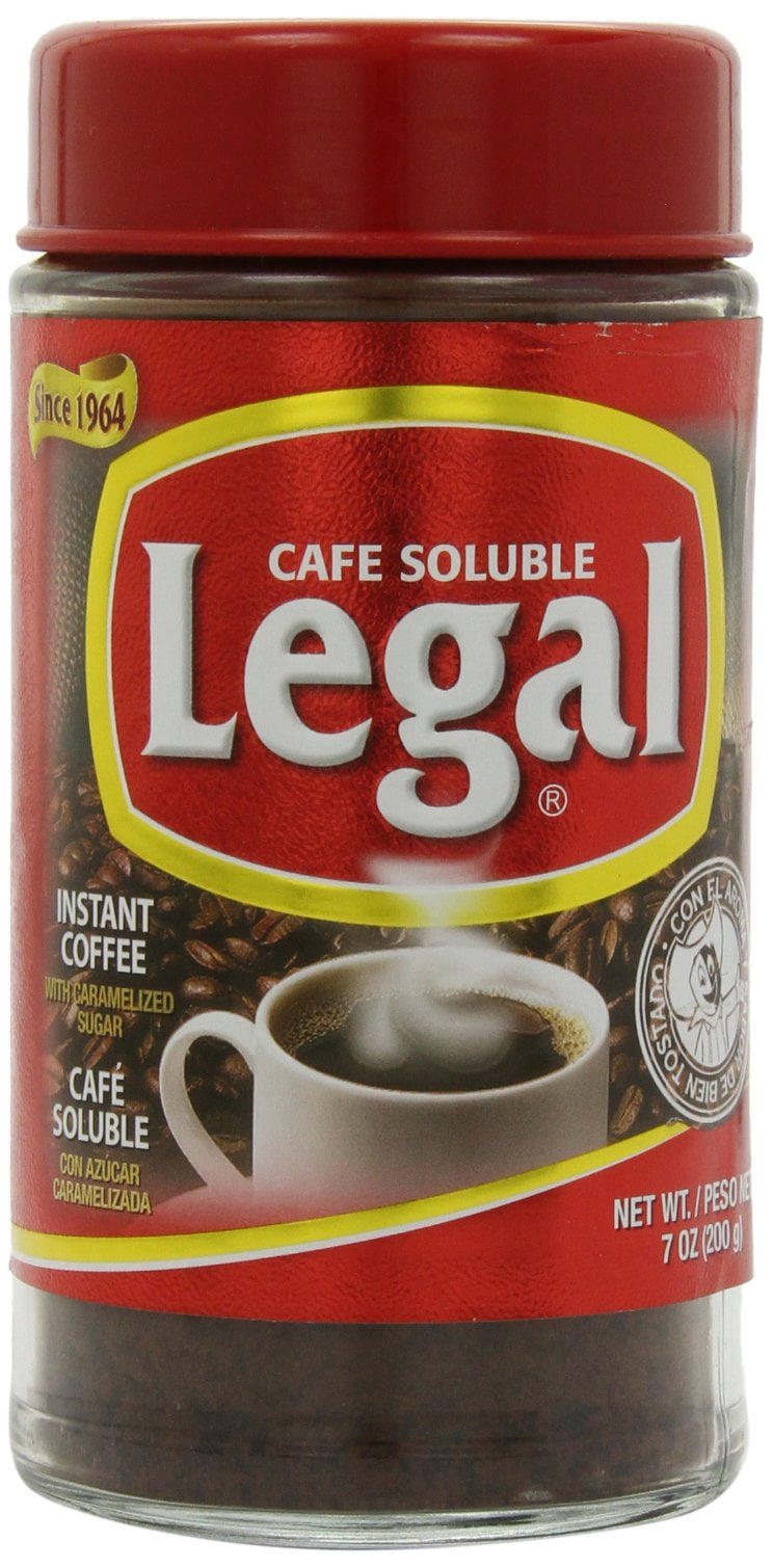 (Pack Of 6) Cafe Legal Instant Coffee 6.3 Oz - Walmart.com