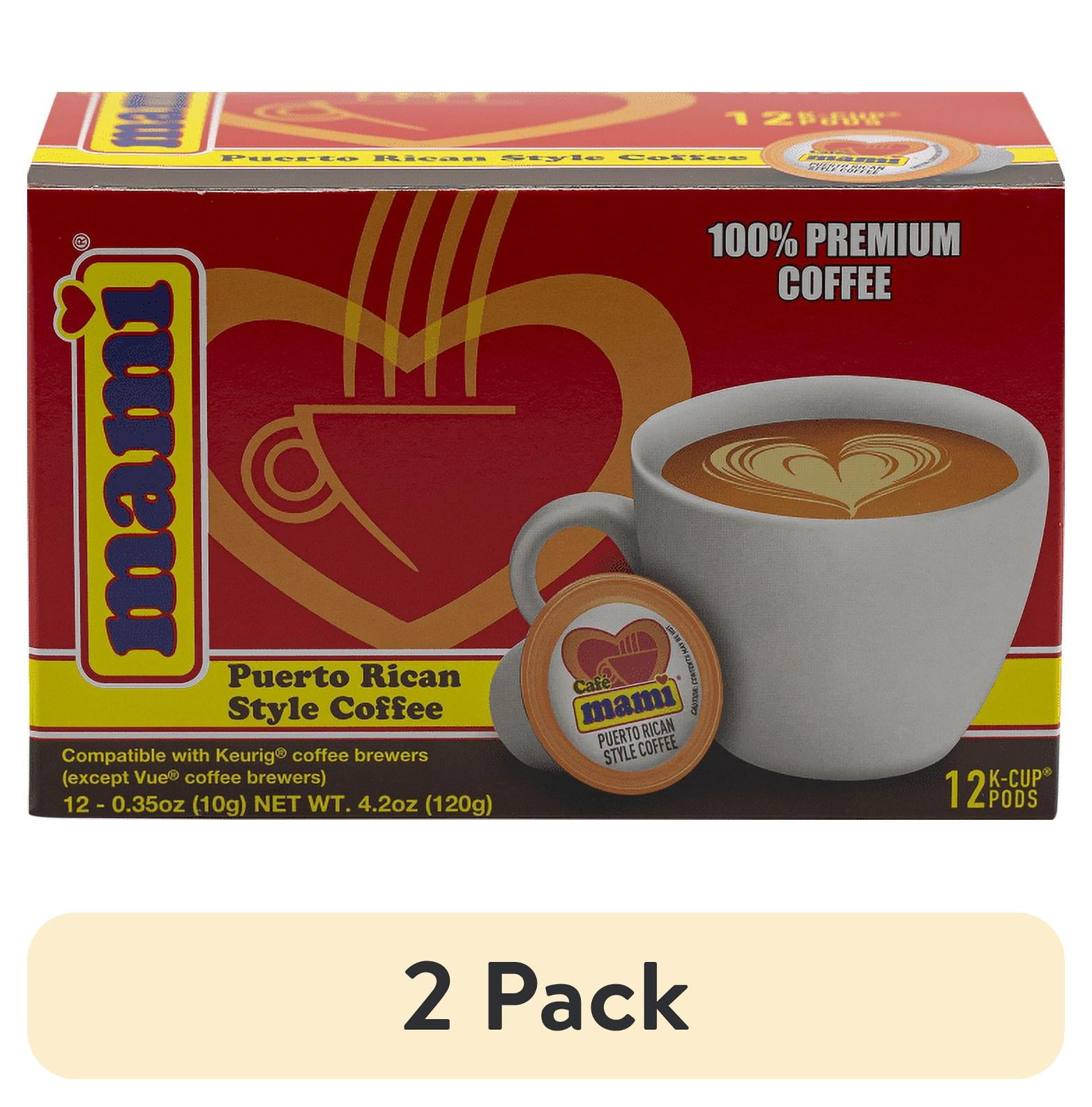 (2 pack) Cafe Mami Kcups 12ct compatible with Keurig - Walmart.com