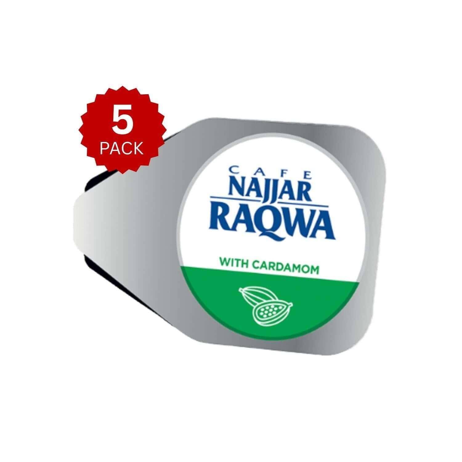 Cafe Najjar Raqwa Cardamom Coffee Capsules – Single Cup | Authentic ...