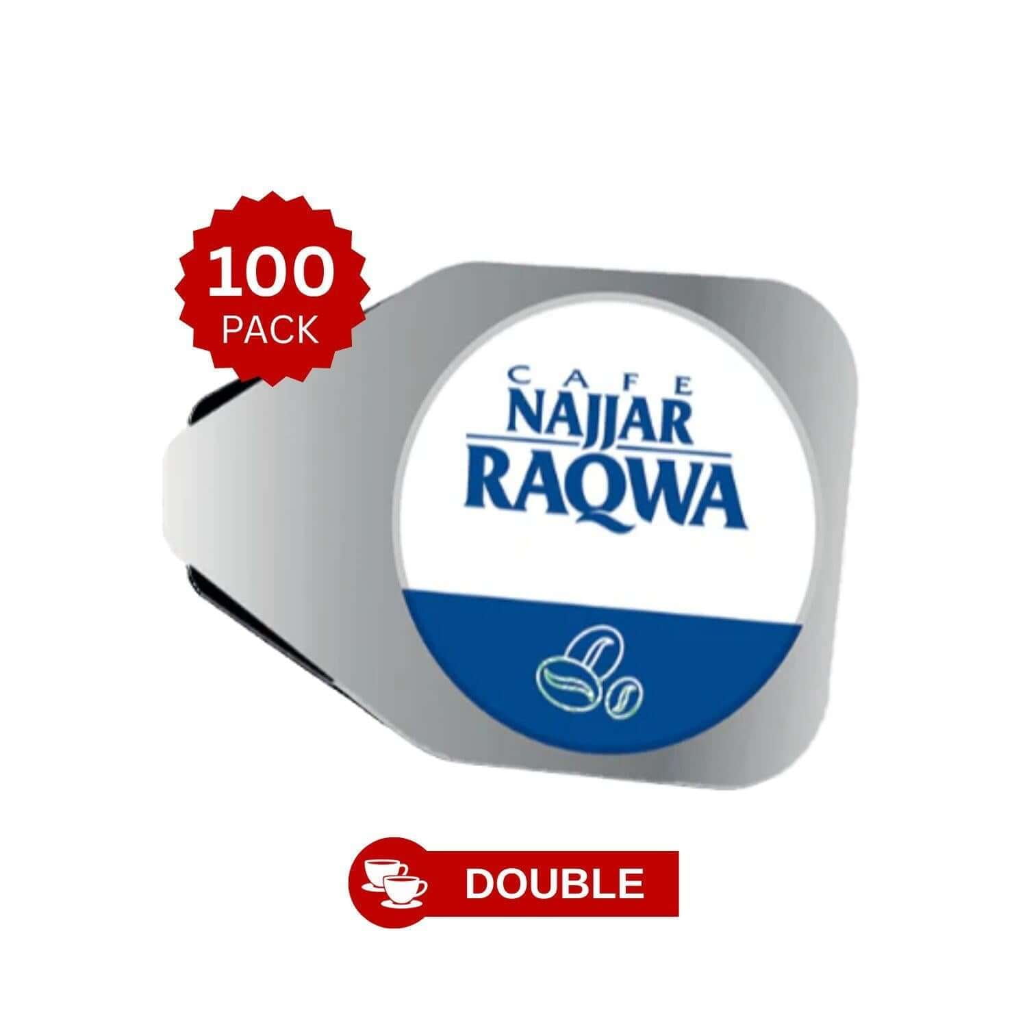 Cafe Najjar Raqwa Plain Coffee Capsules – Double Cup | Authentic ...