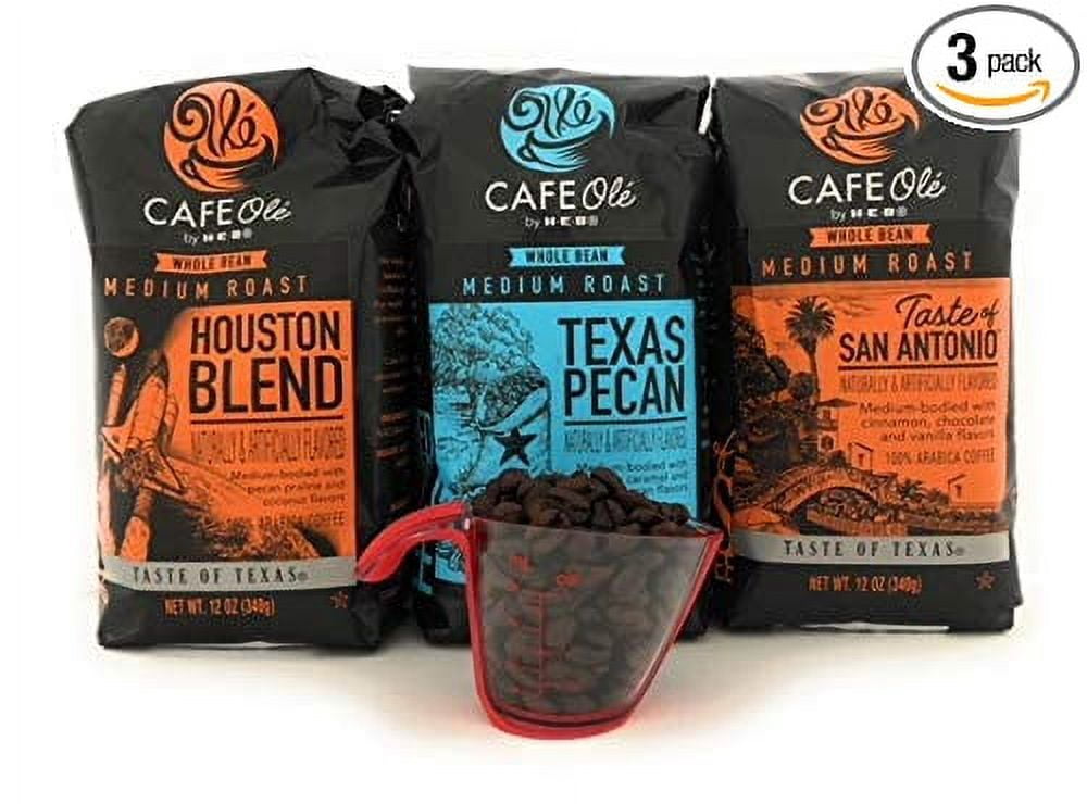 Cafe Ole Taste of Texas - Whole Bean Gift Assortment Bundle With ...
