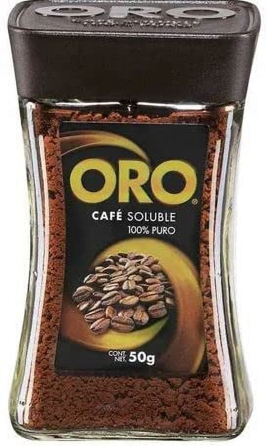Cafe Oro Quick and Easy Instant Coffee, Medium Roasted, Ideal for ...