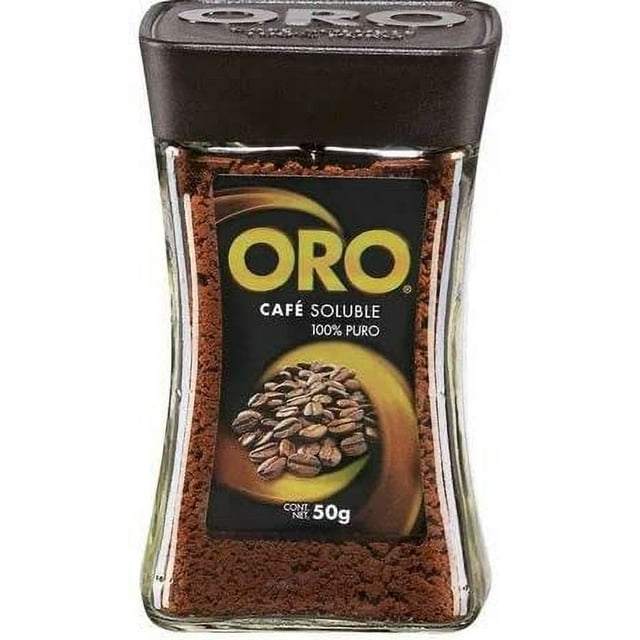 Cafe Oro Quick and Easy Instant Coffee, Medium Roasted, Ideal for ...