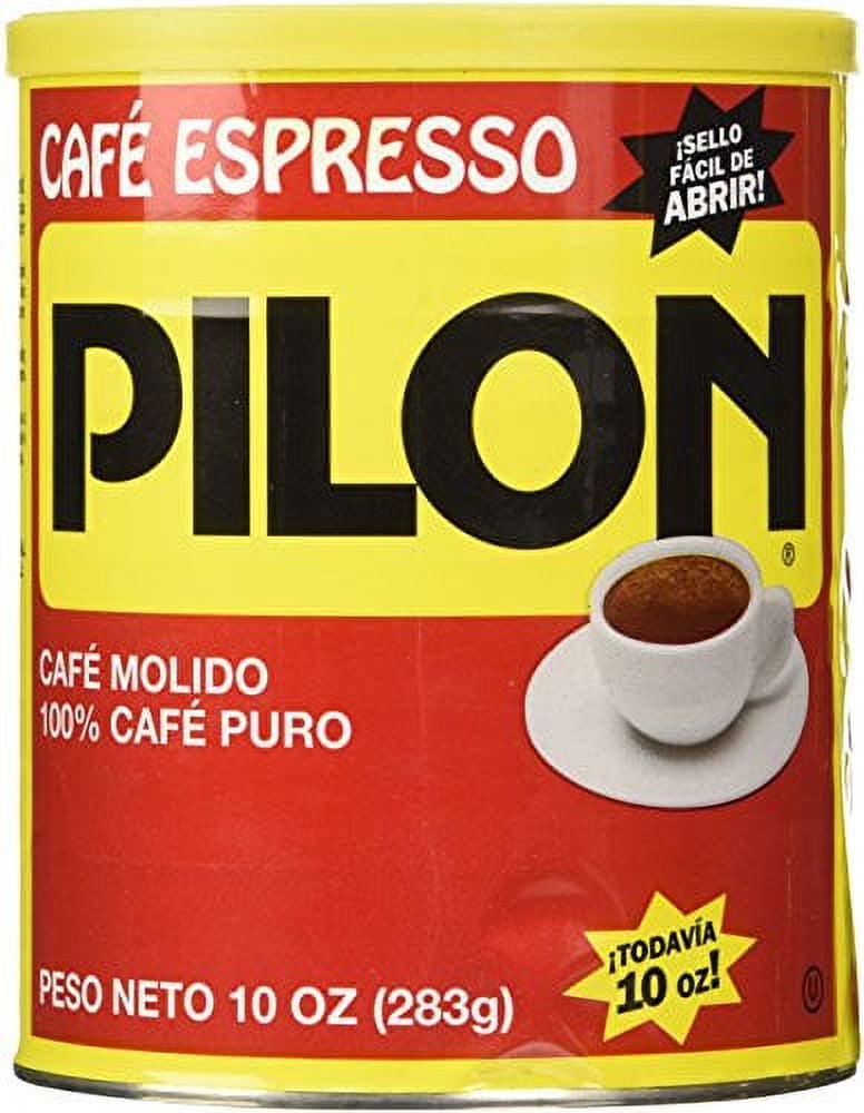 Cafe Pilon Espresso Ground Coffee 10 Ounce Can - Walmart.com