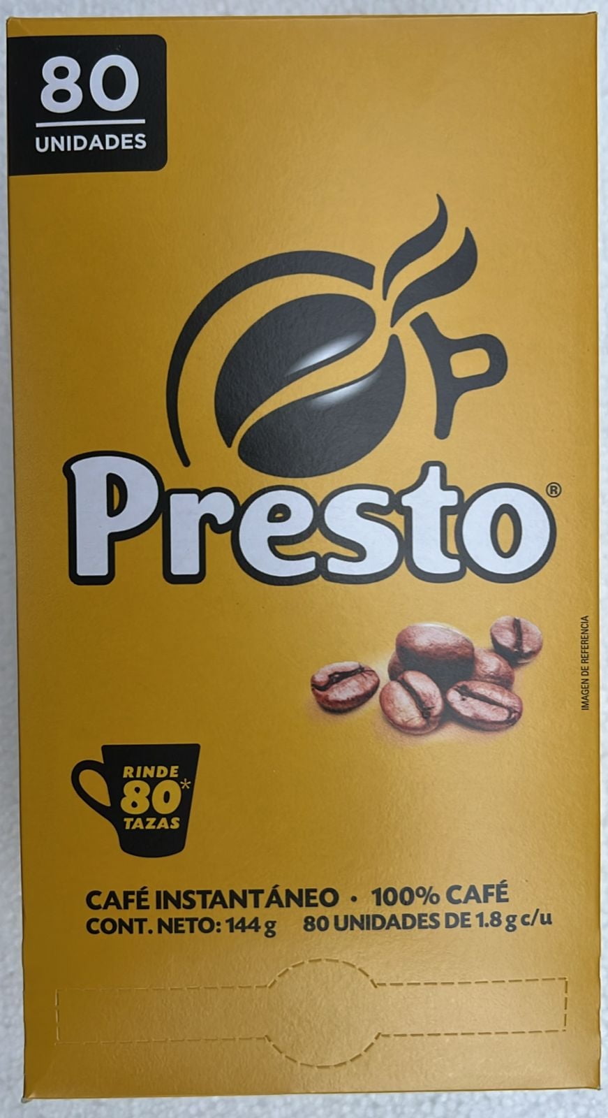 Cafe Presto Instant Coffee 80 Pack 2g - Walmart.com